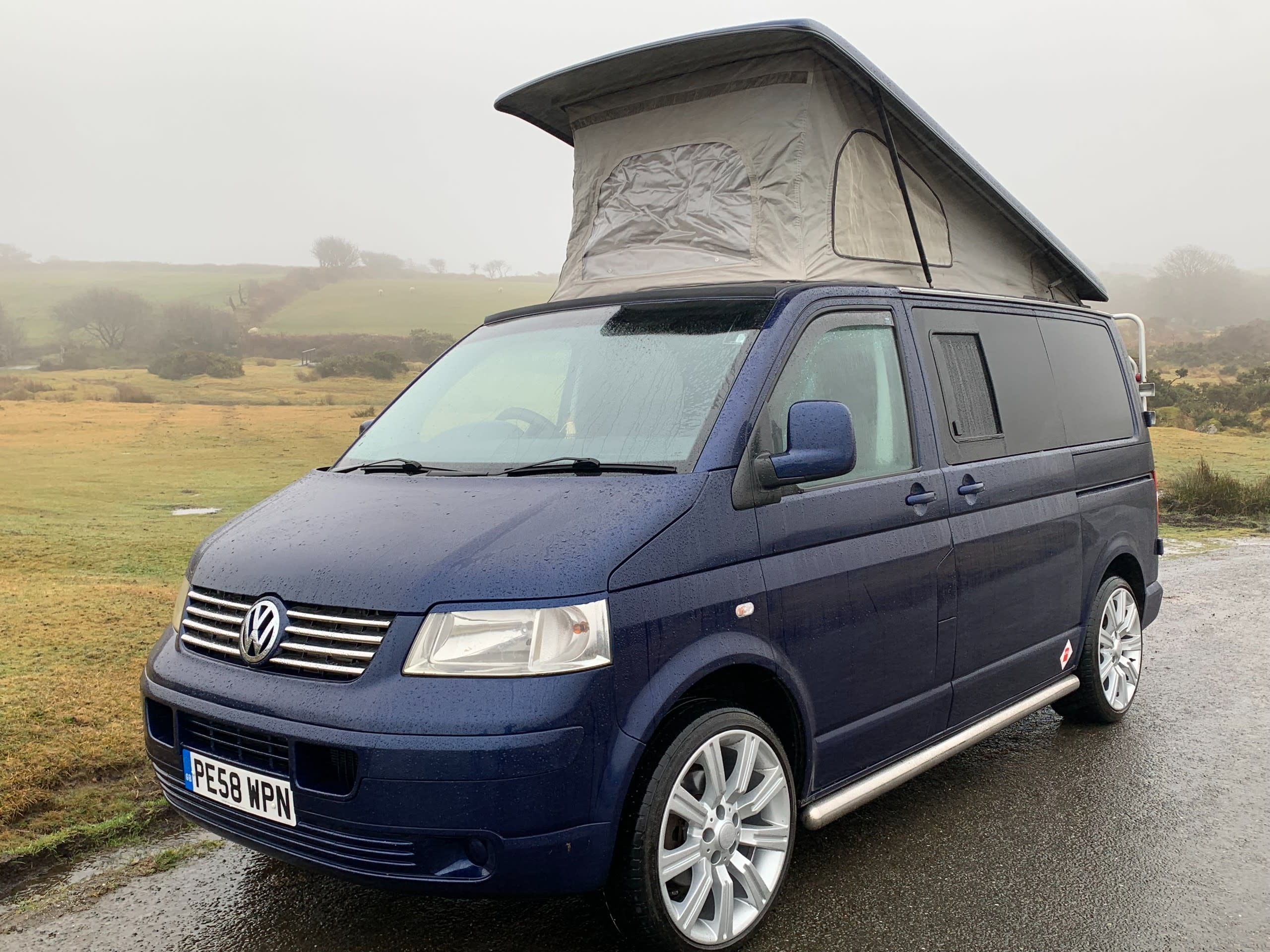 2008 Volkswagen Transporter Blue
