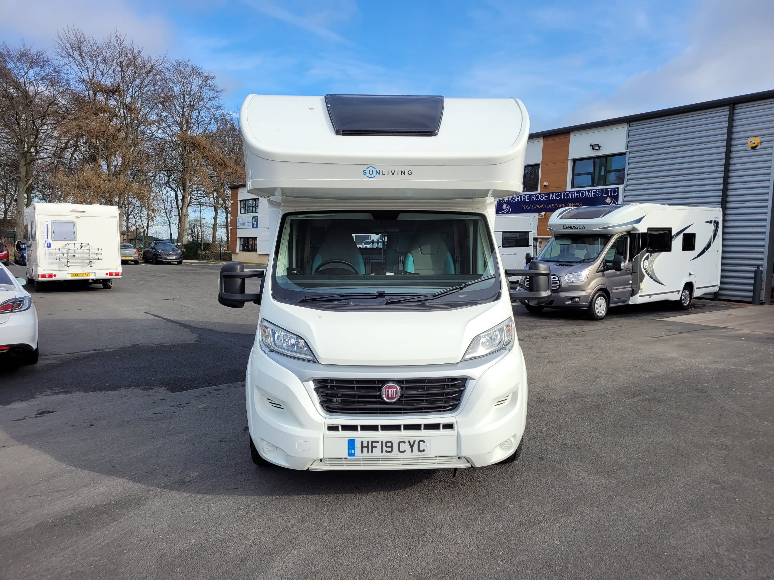 2019 Adria Sun Living White