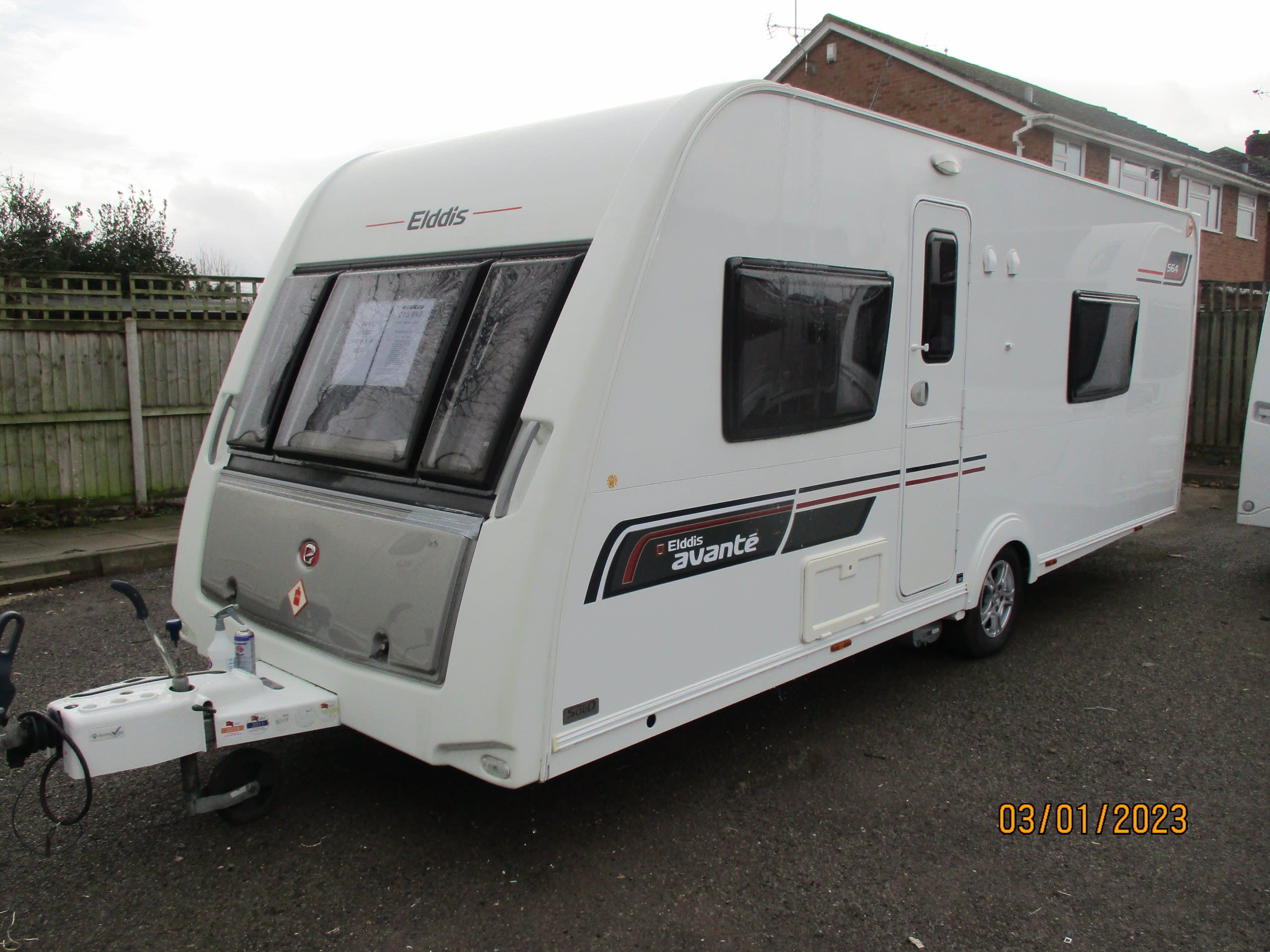 2013 Elddis Avante White