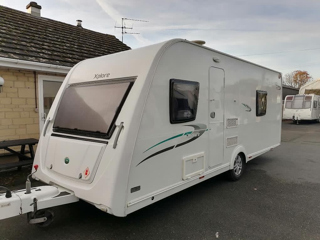 2014 Elddis Xplore White