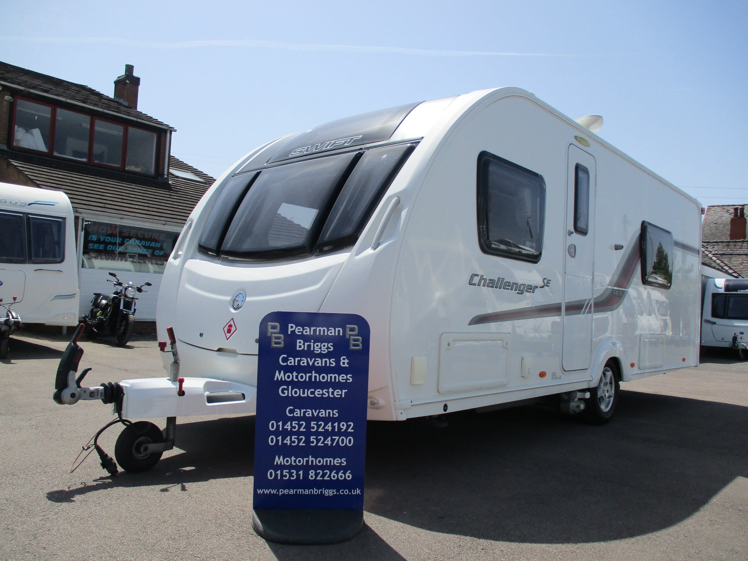 2014 Swift Challenger Se White