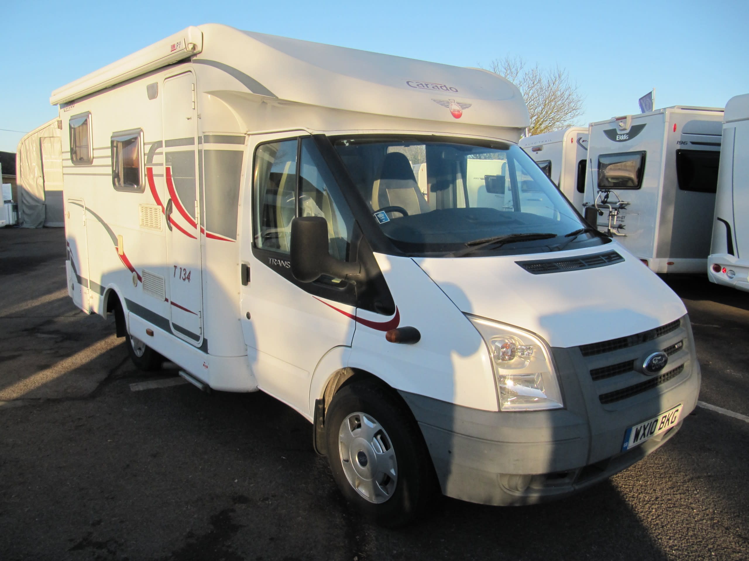 2010 Carado T134 White