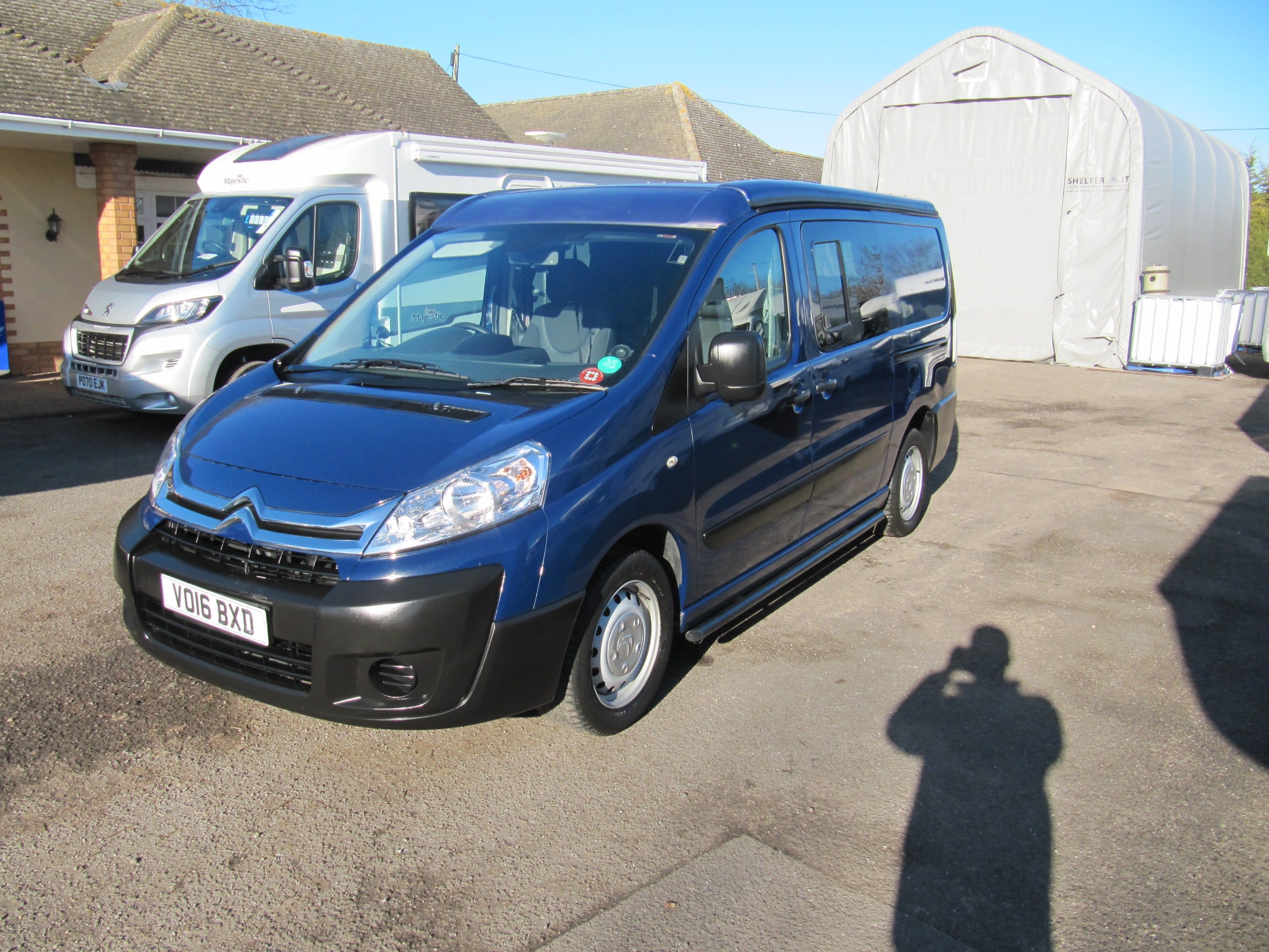 2016 Citroen Dispatch Blue