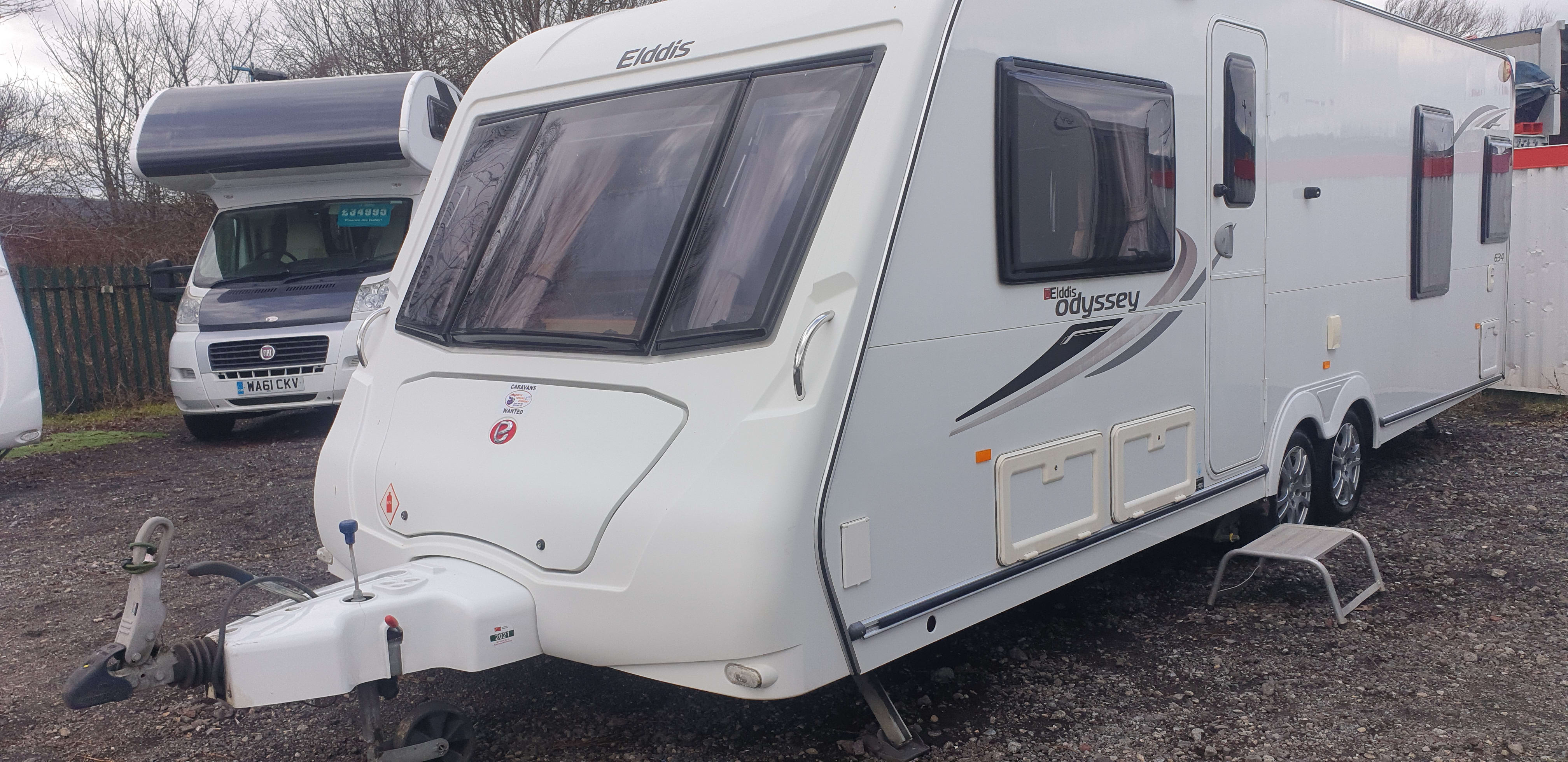 Elddis Odyssey 634 4 Berth Fixed Bed