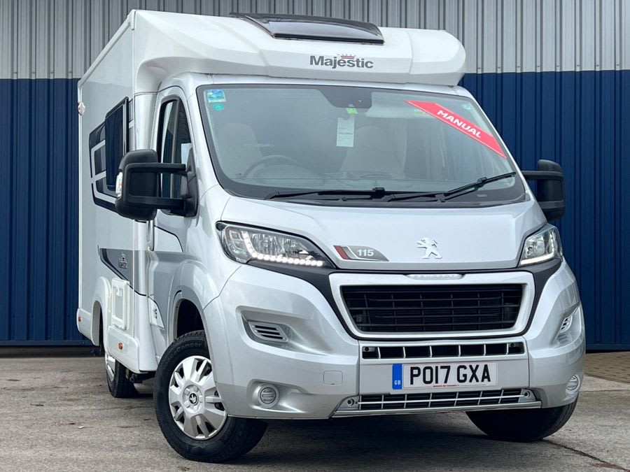 2017 Elddis Majestic 115 White