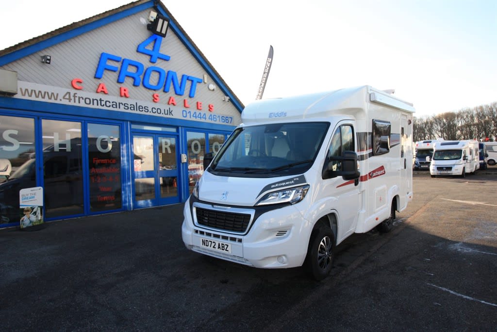 2022 Elddis Autoquest 115 White