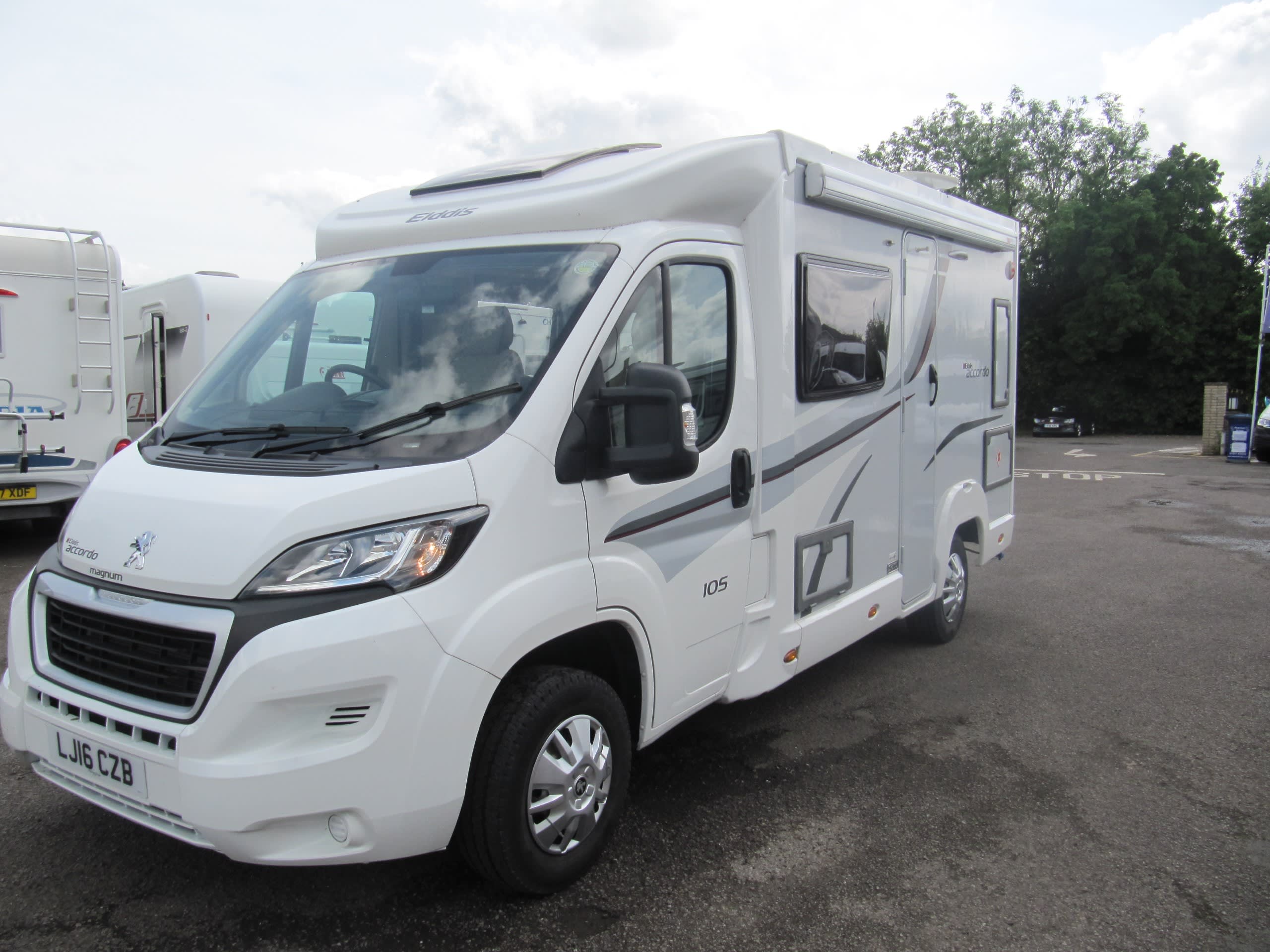 2016 Elddis Accordo White
