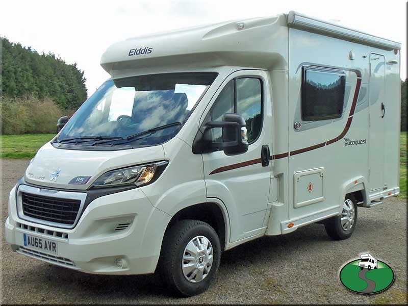 2015 Elddis Autoquest 115 White