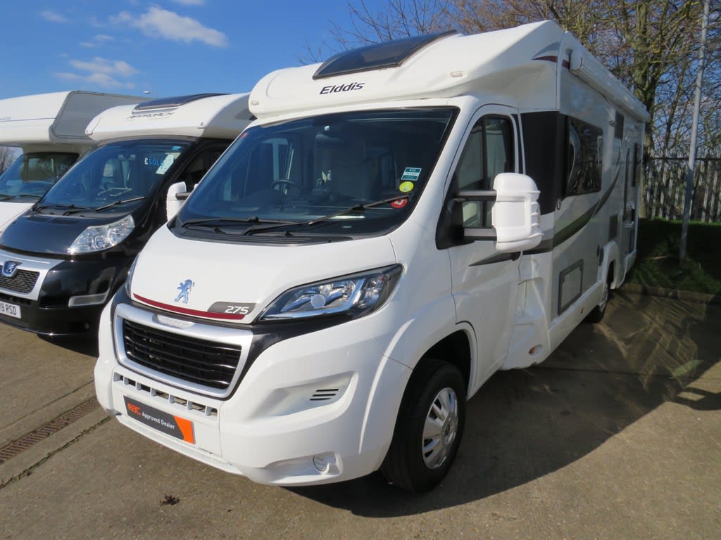 2016 Elddis Encore White