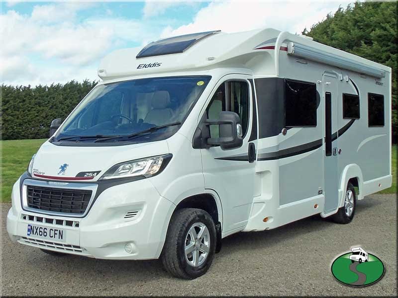 2016 Elddis Encore 254 White