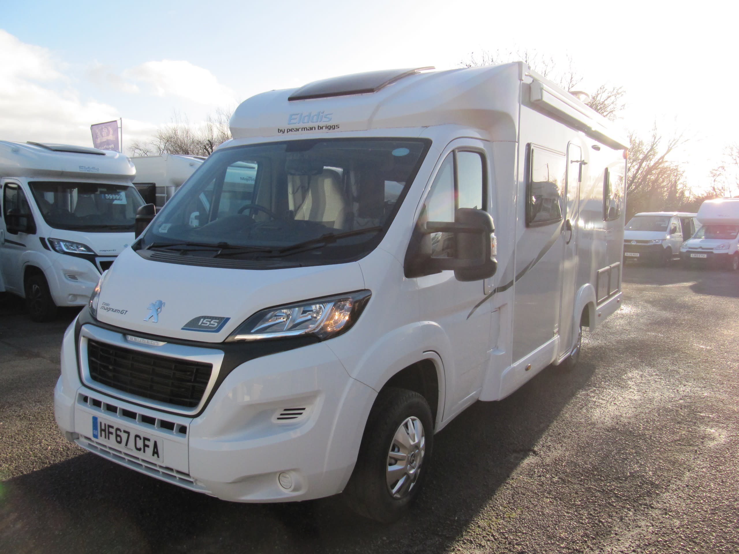 2017 Elddis Autoquest 155 White