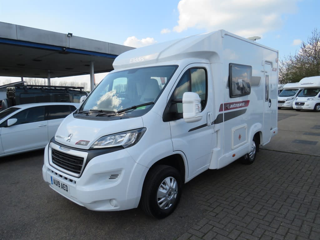 2019 Elddis Autoquest 115 White