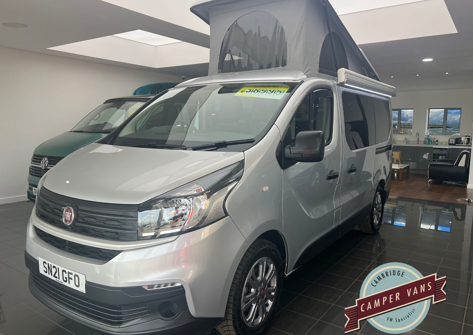 2021 21 Reg Fiat Talento Sx Multijet Ii With Campervan Co...