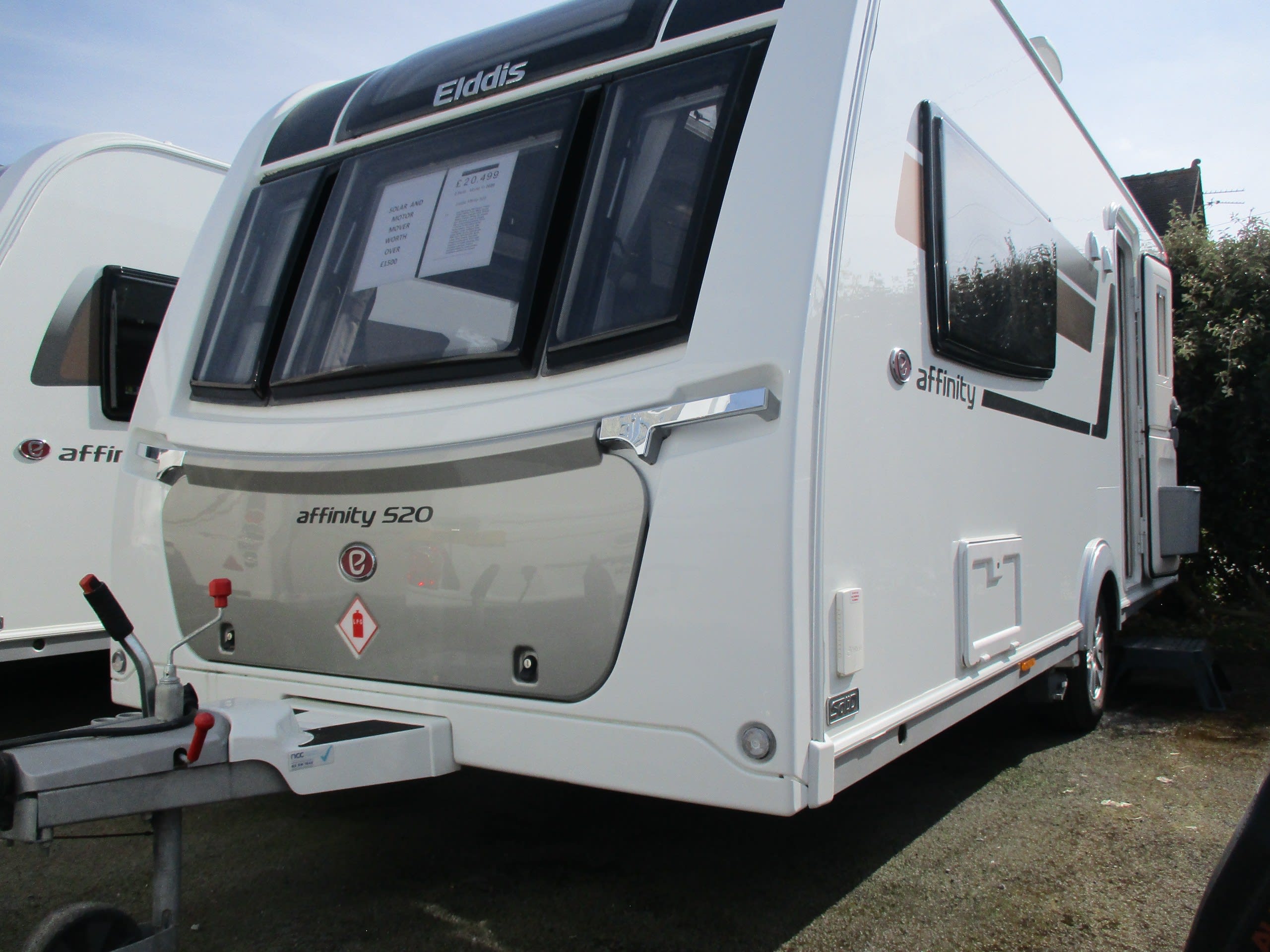 2020 Elddis Affinity White