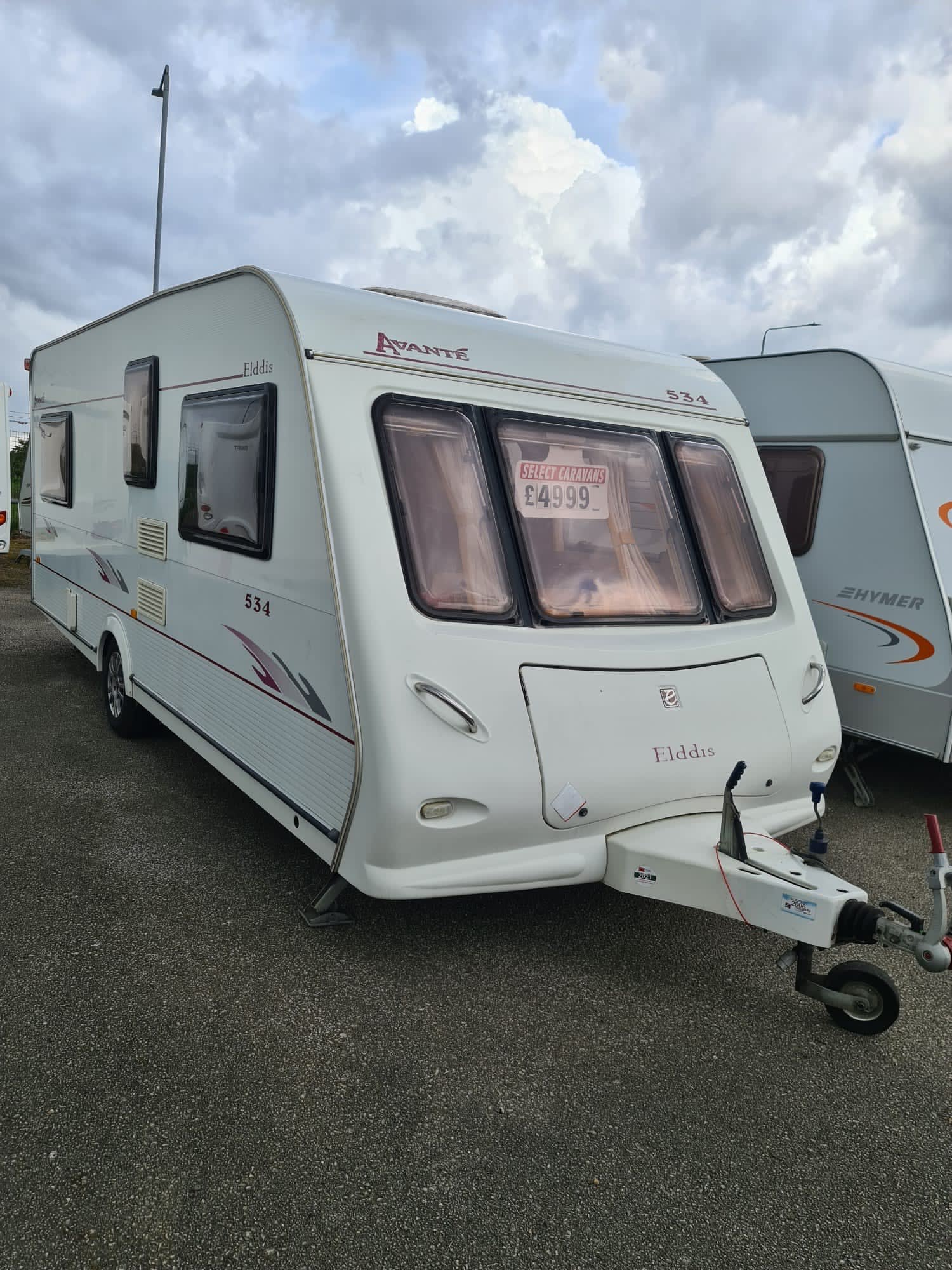 Elddis Avante 534 4 Berth Fixed Bed Year 2005 *motor Move...