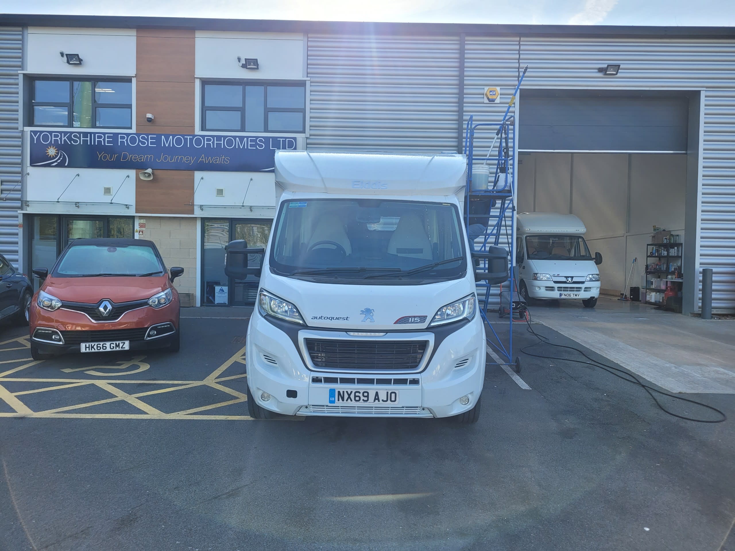 2019 Elddis Autoquest 115 White