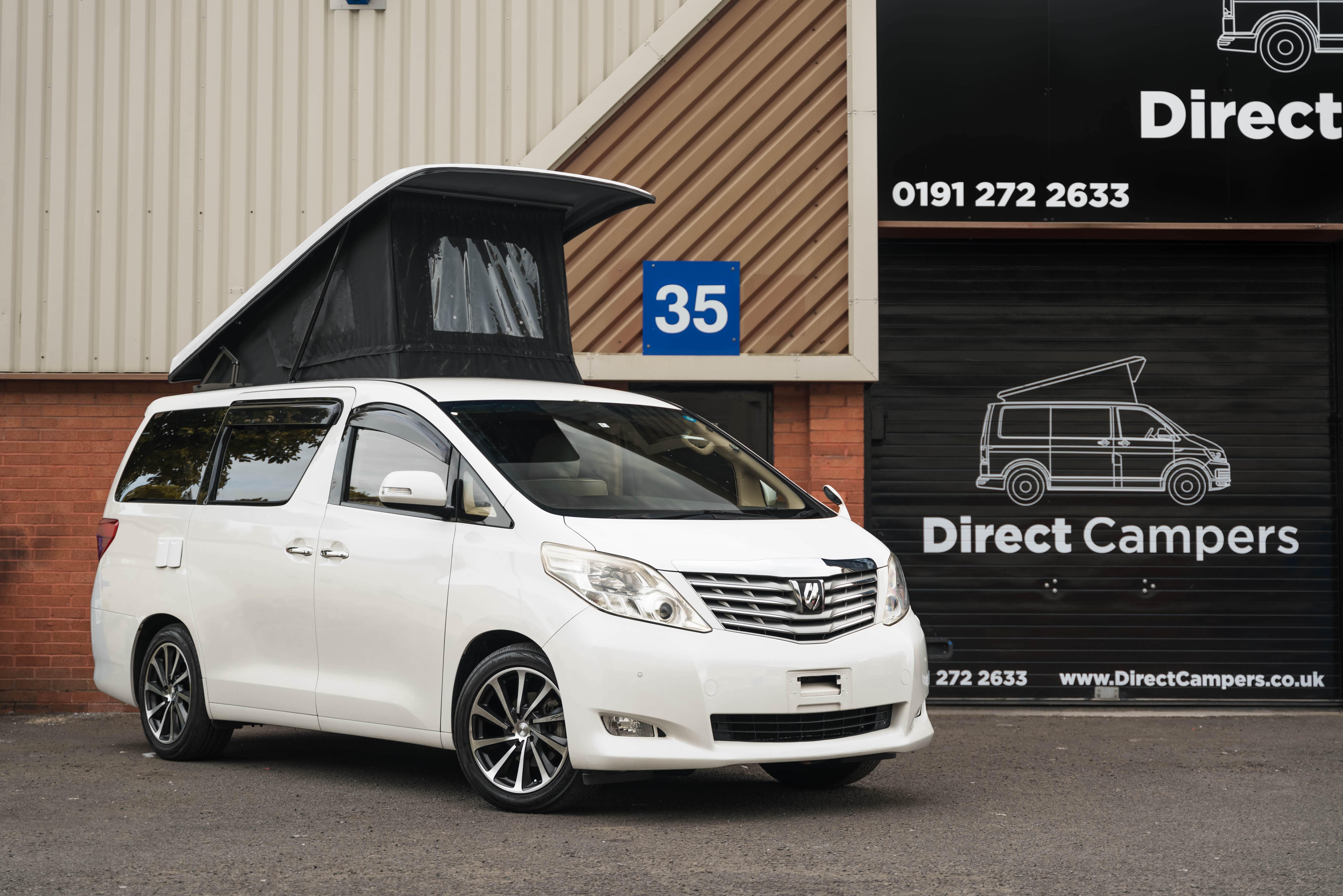 Toyota Alphard Campervan, Luxury Executive Conversion