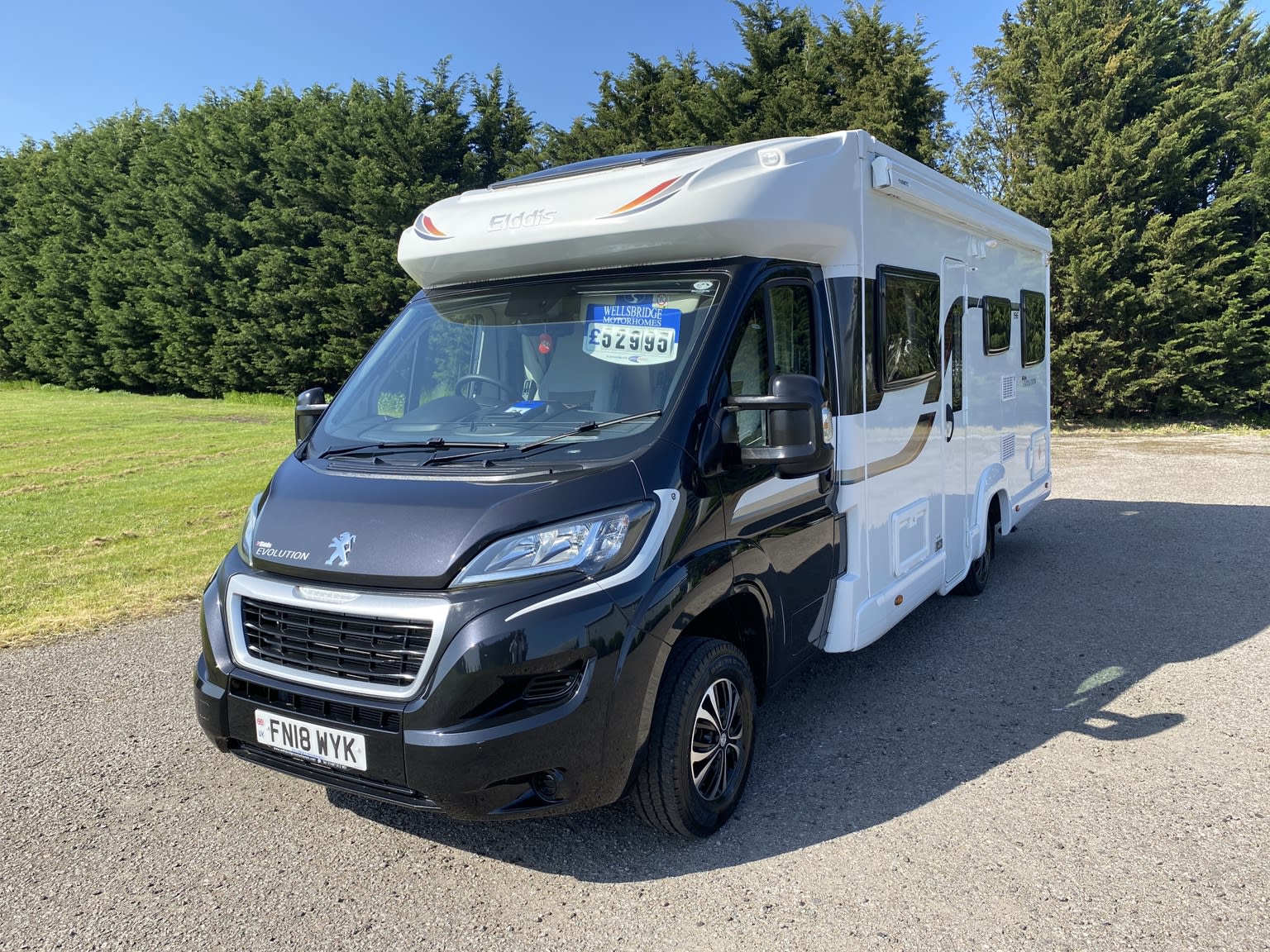 2018 Elddis Evolution Black