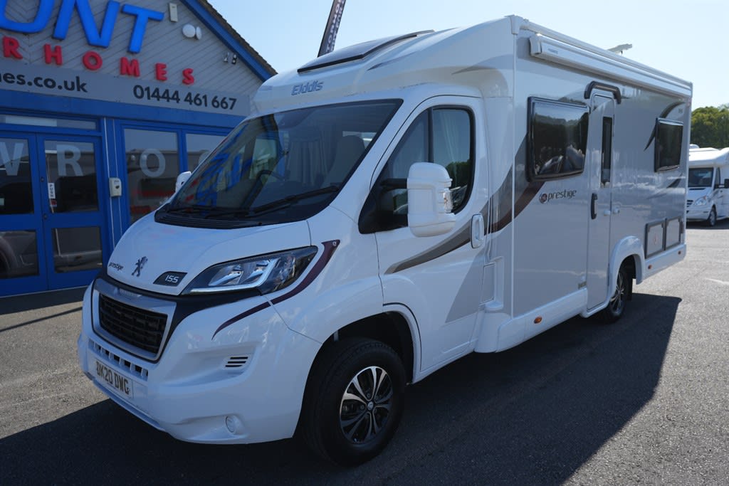 2020 Elddis Prestige White