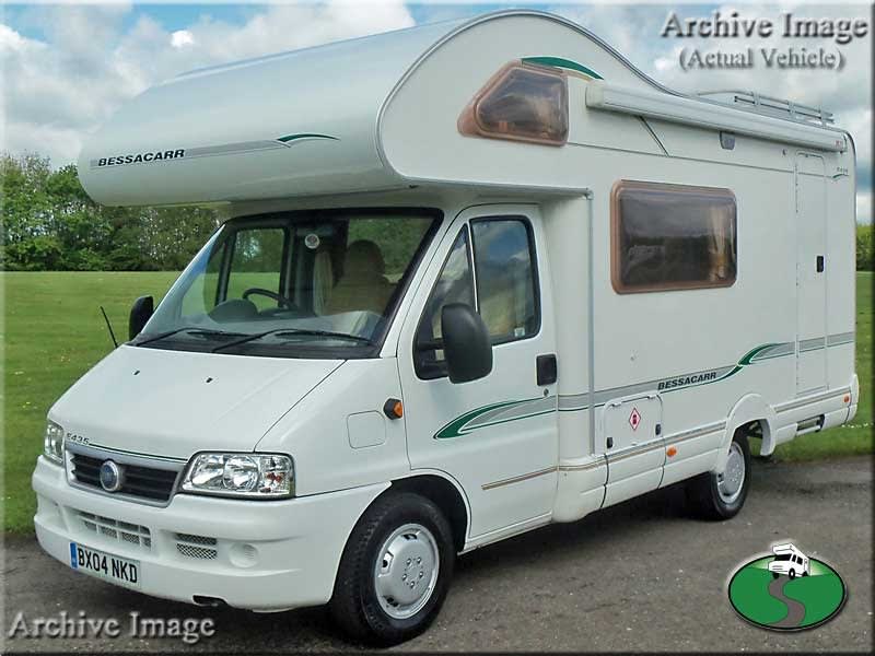 2004 Bessacarr E435 White