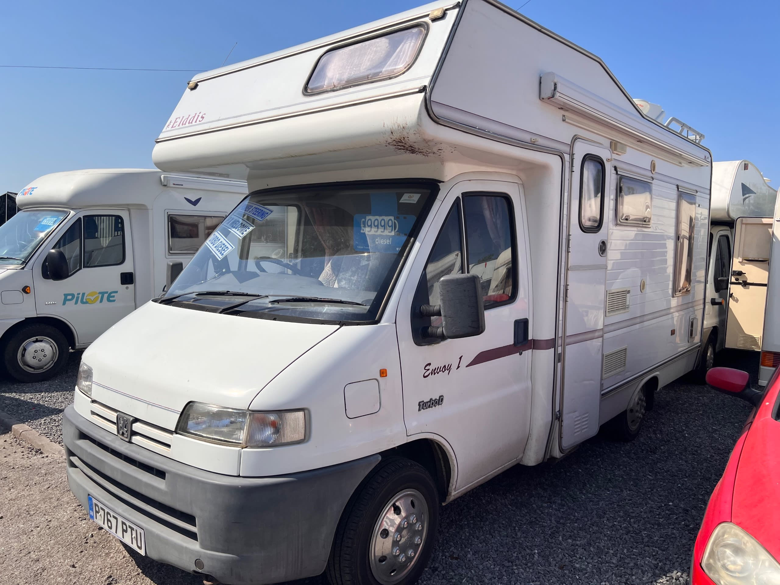 1997 Elddis Envoy White