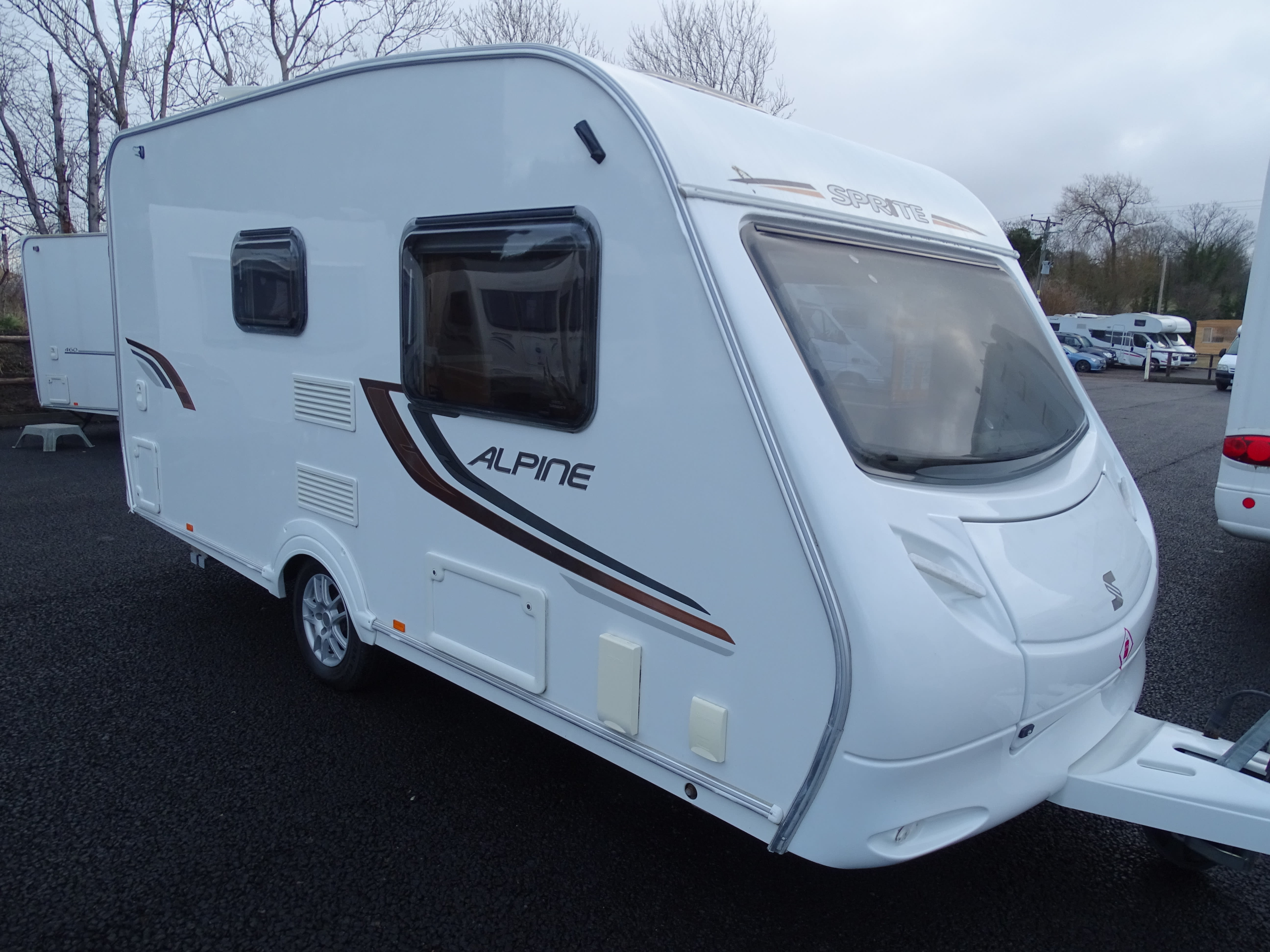 Sprite Alpine 2 2010 2 Berth Single Axle Touring Caravan ...