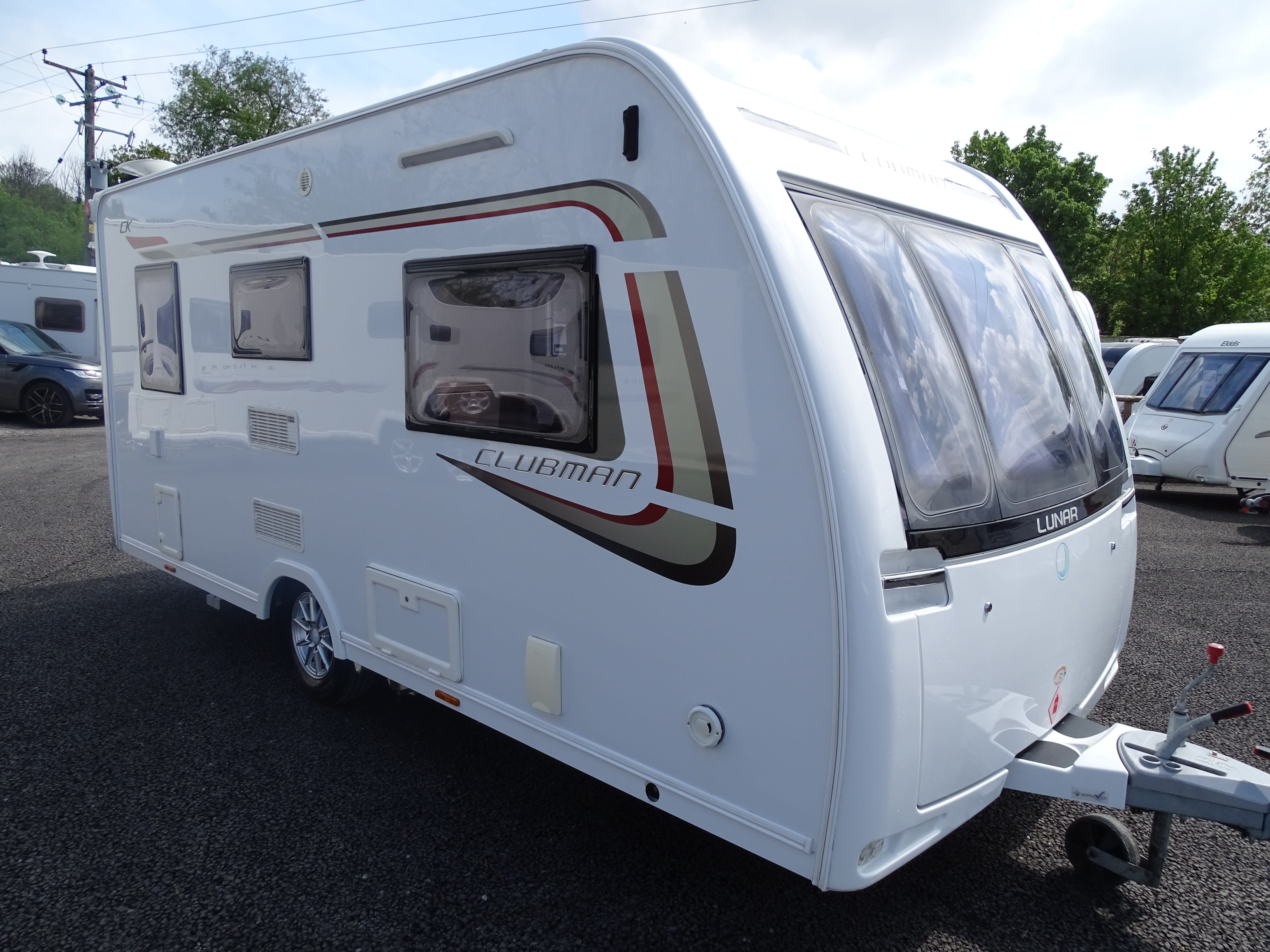 Lunar Clubman Ck 2015 2 Berth Single Axle Touring Caravan...