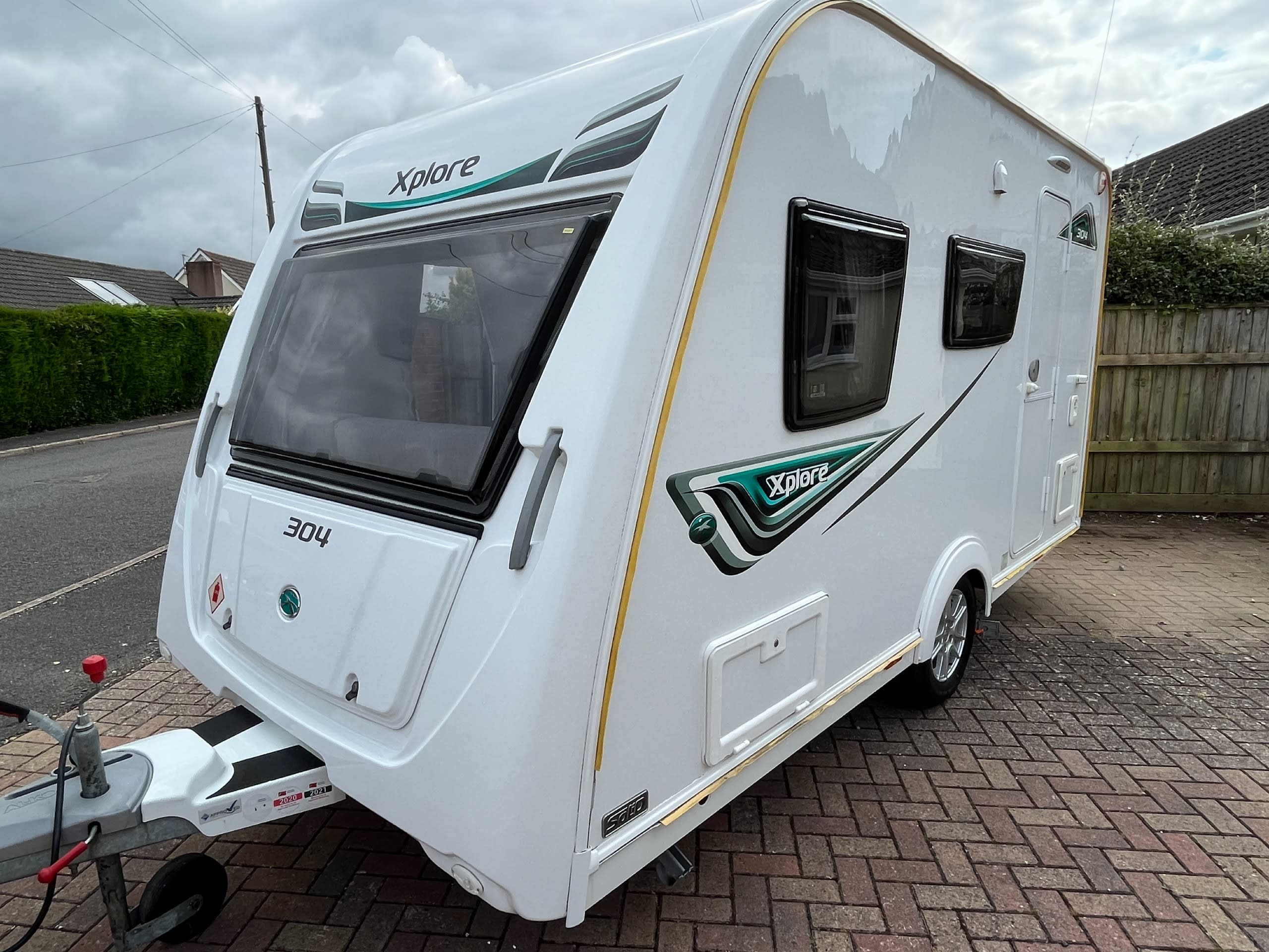 2017 Elddis Xplore White