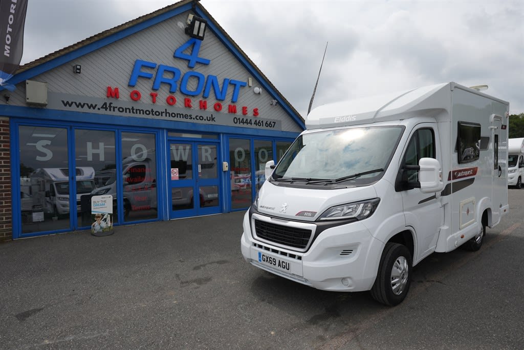 2019 Elddis Autoquest 115 White