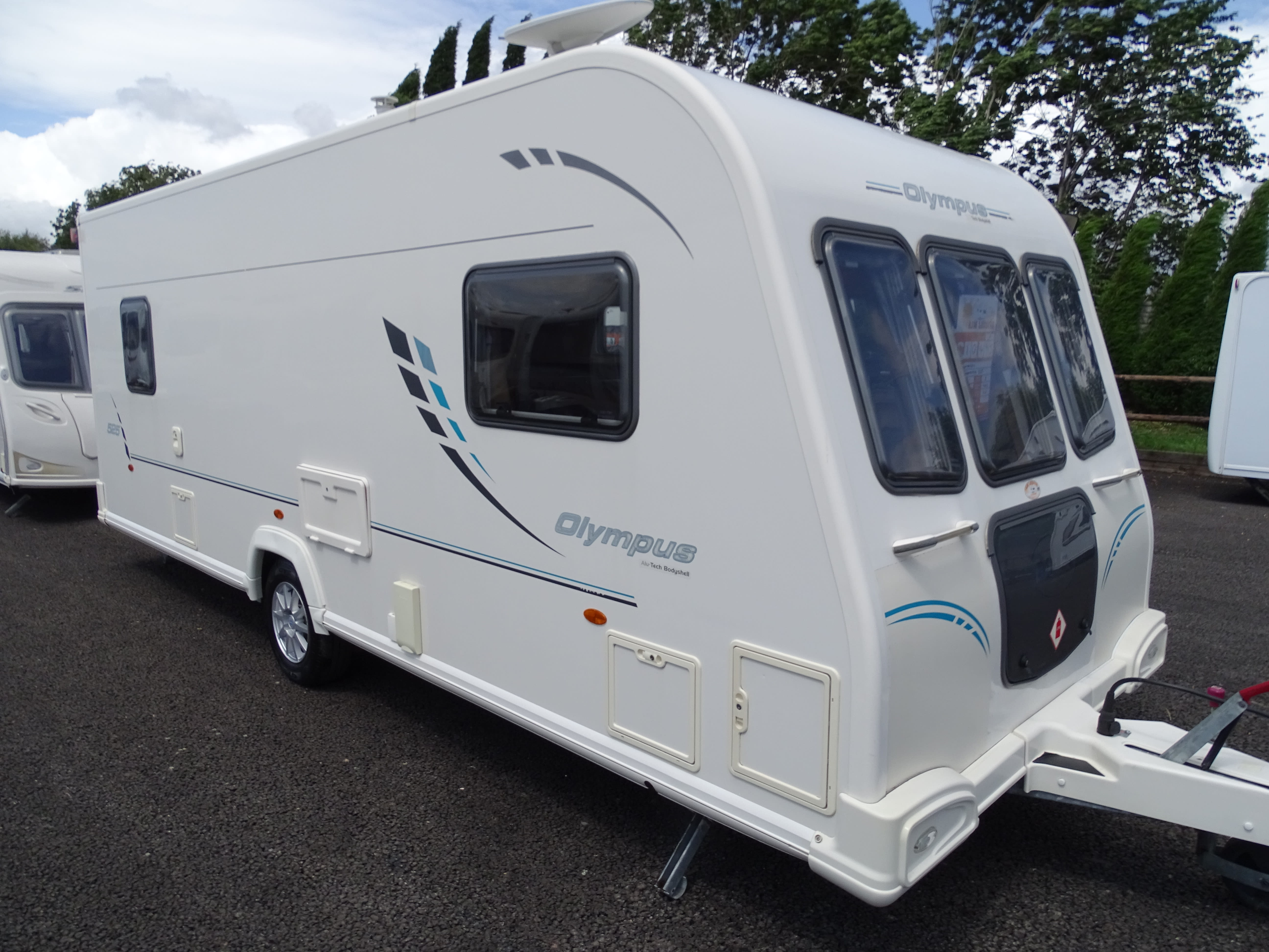 Bailey Olympus 525 2010 5 Berth Single Axle Touring Carav...