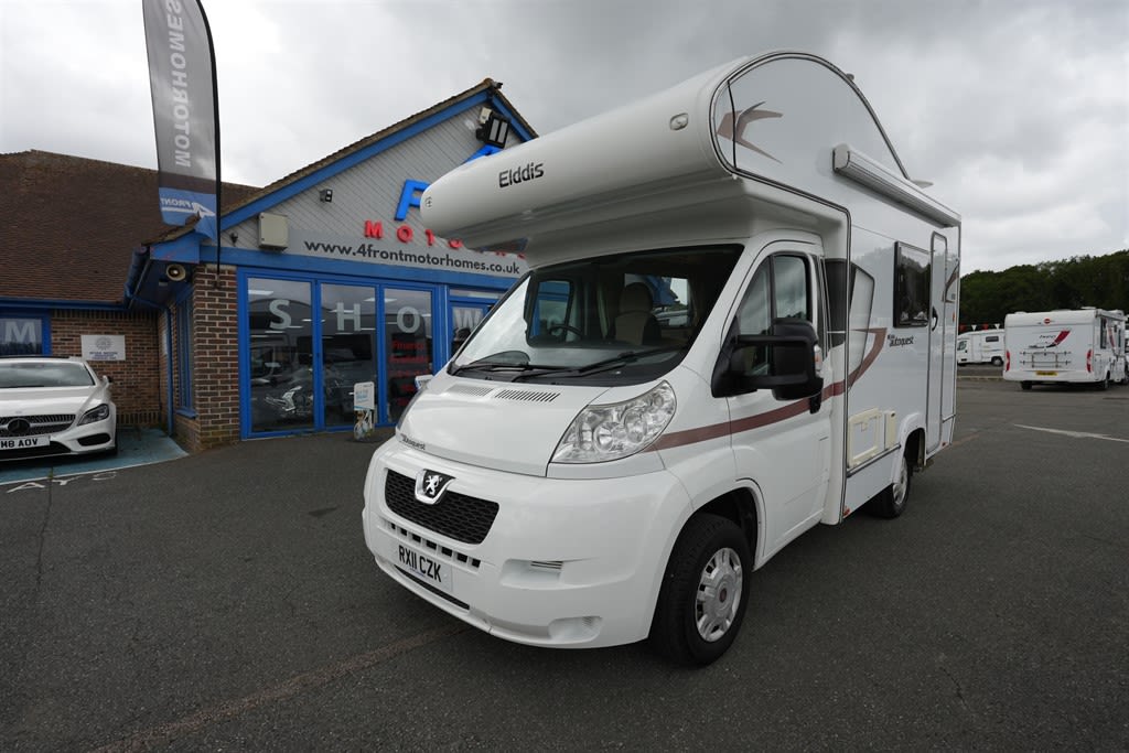 2011 Elddis Autoquest White