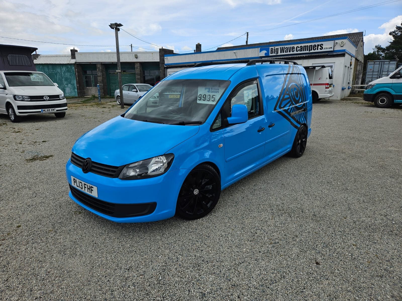 2013 Volkswagen Caddy Blue