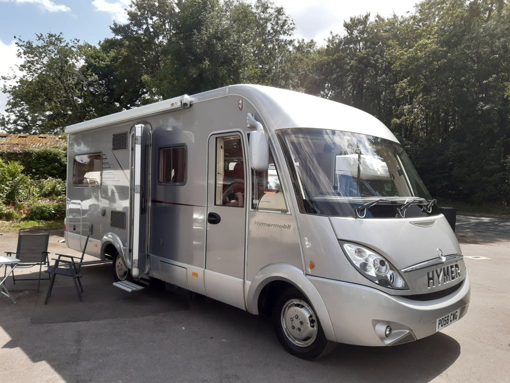 2008 Hymer B655 Sl Silver