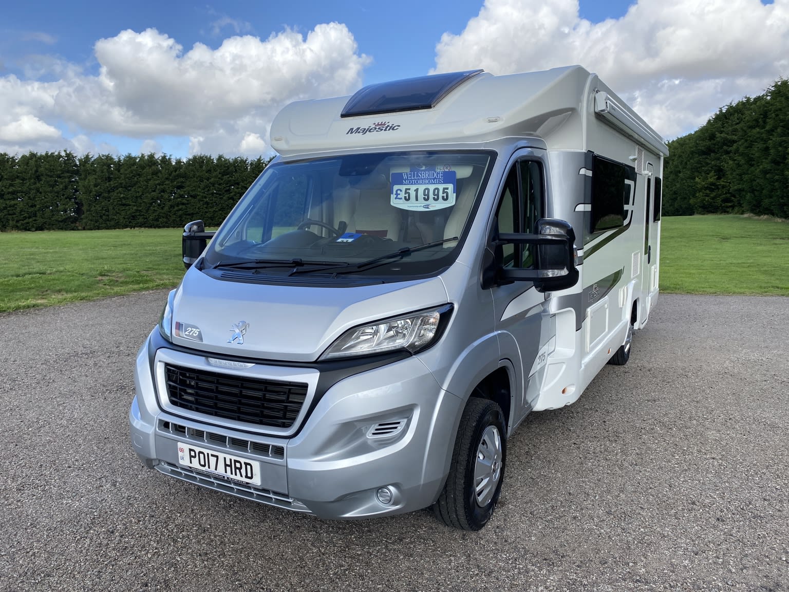 2017 Elddis Encore 275 White