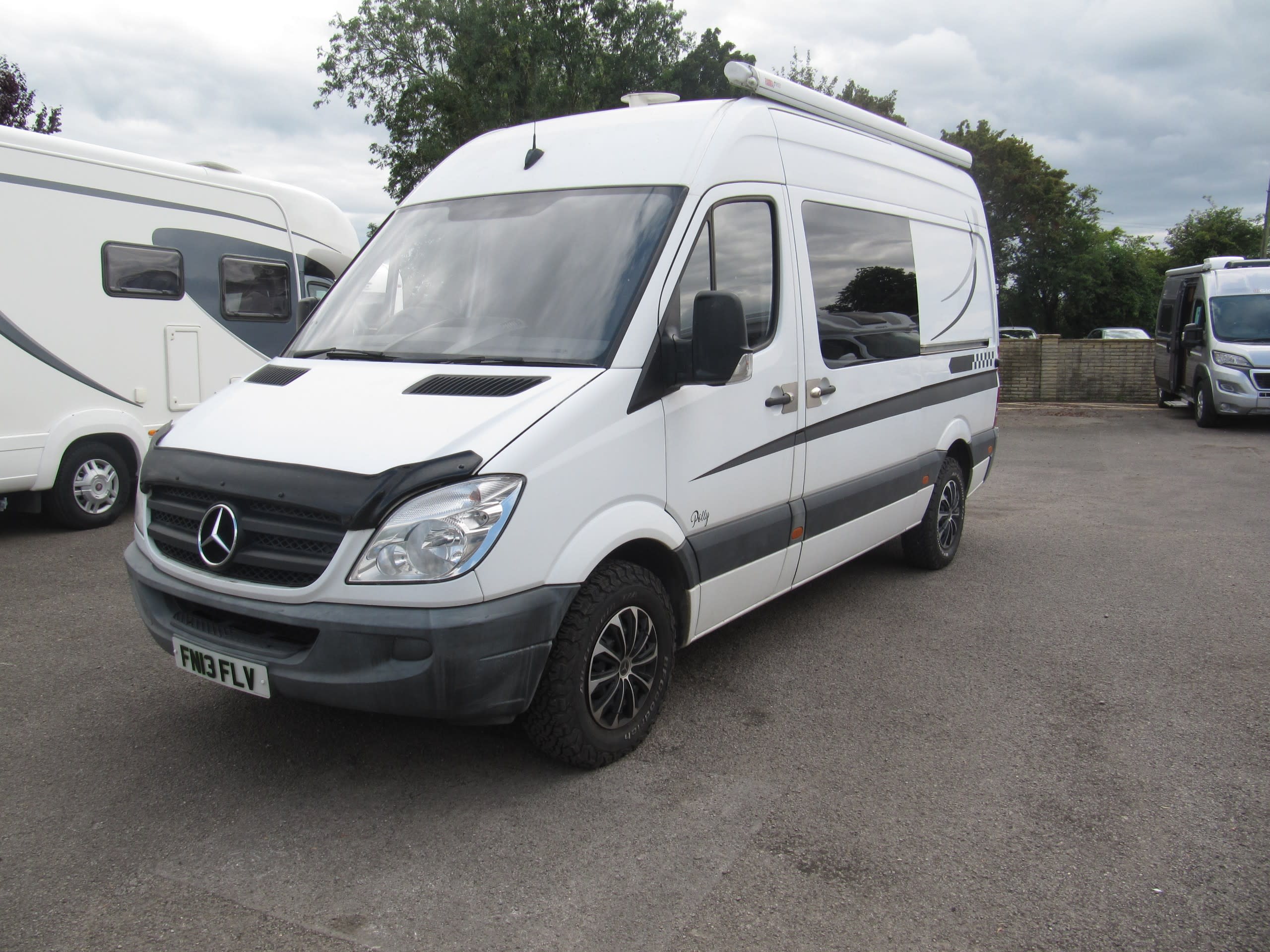 2013 Mercedes-benz Sprinter White