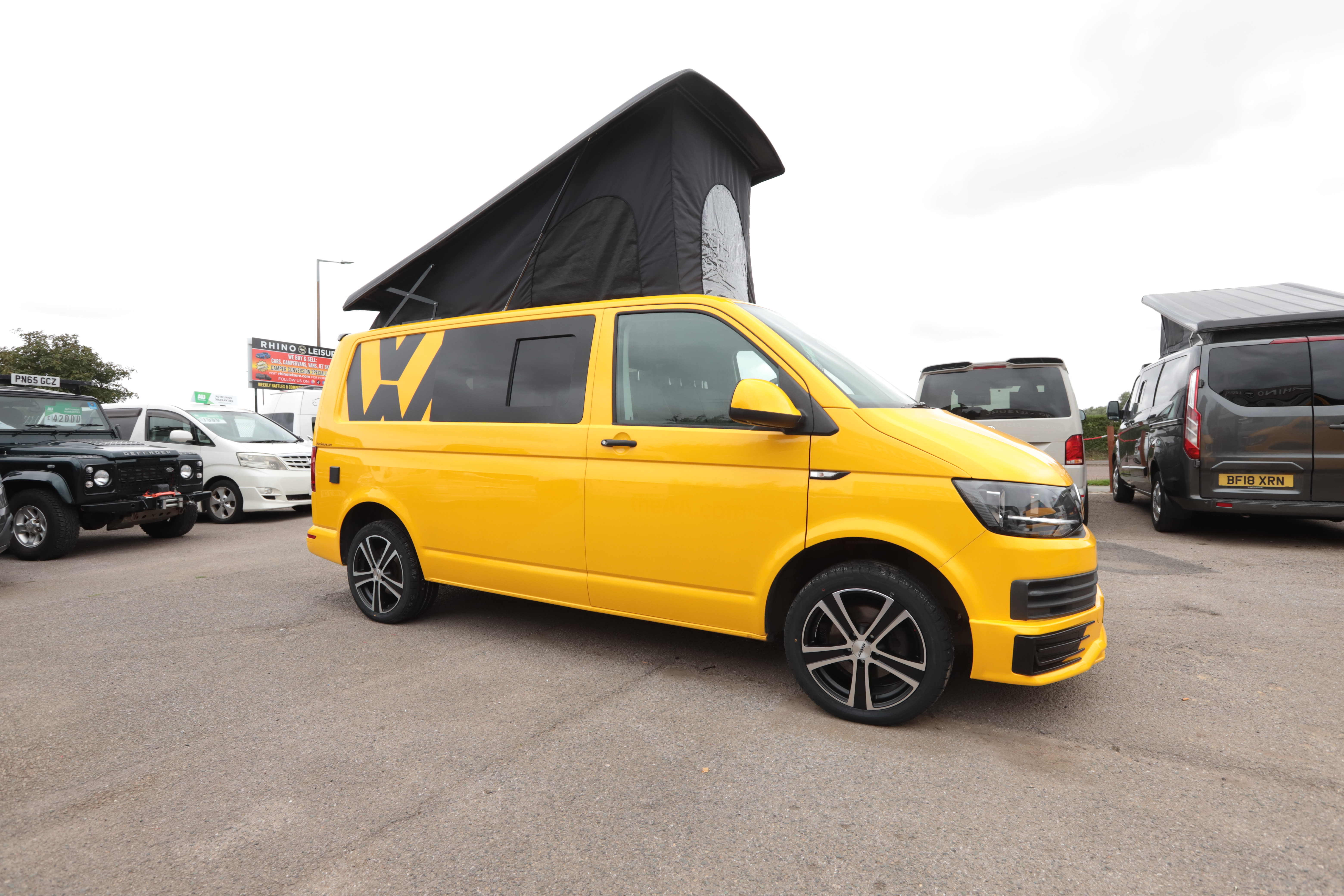 2017 Vw Transporter Yellow Conversion