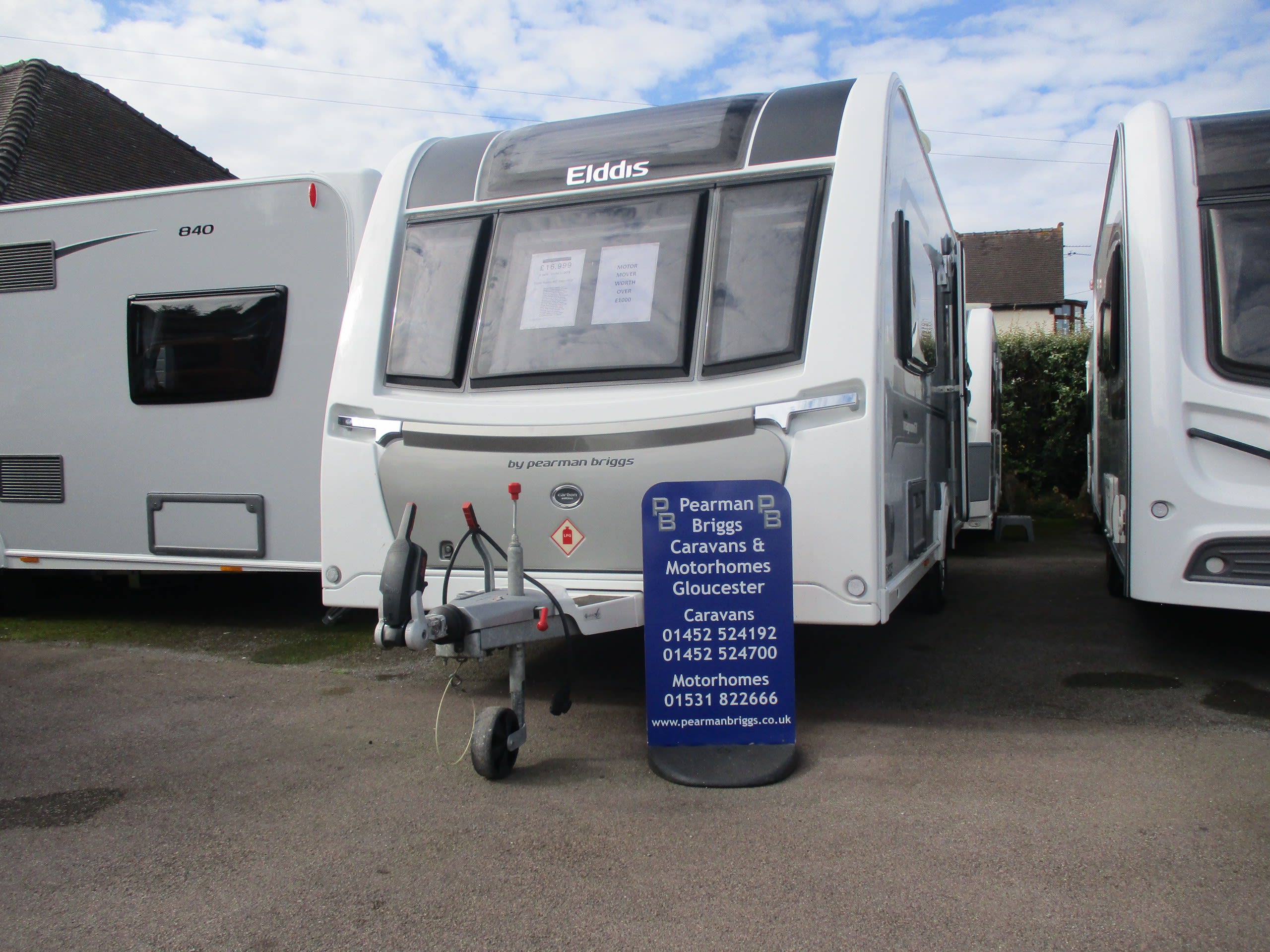 2018 Elddis Avante Grey