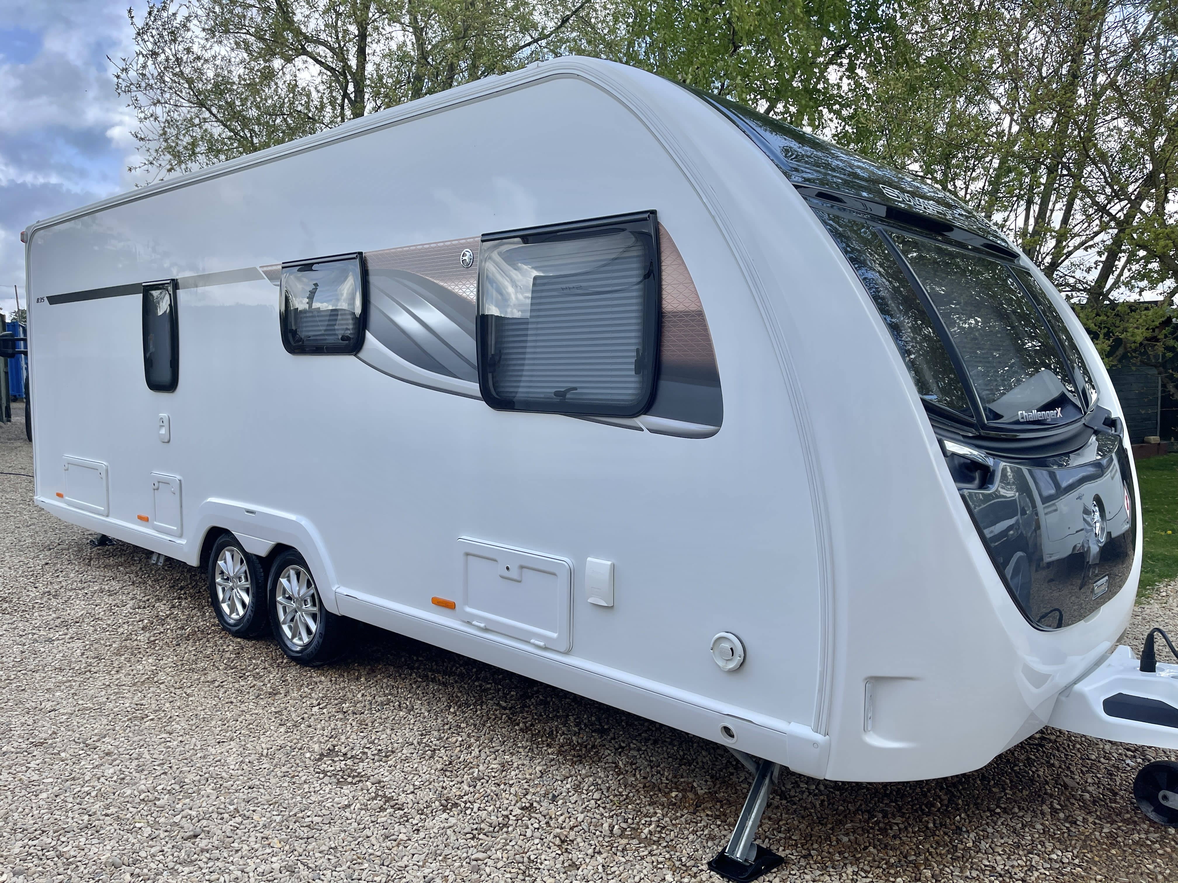 2020 Swift Challenger X835 Fixed Bed 4 Berth Twin Axle 8ft Wide Caravan