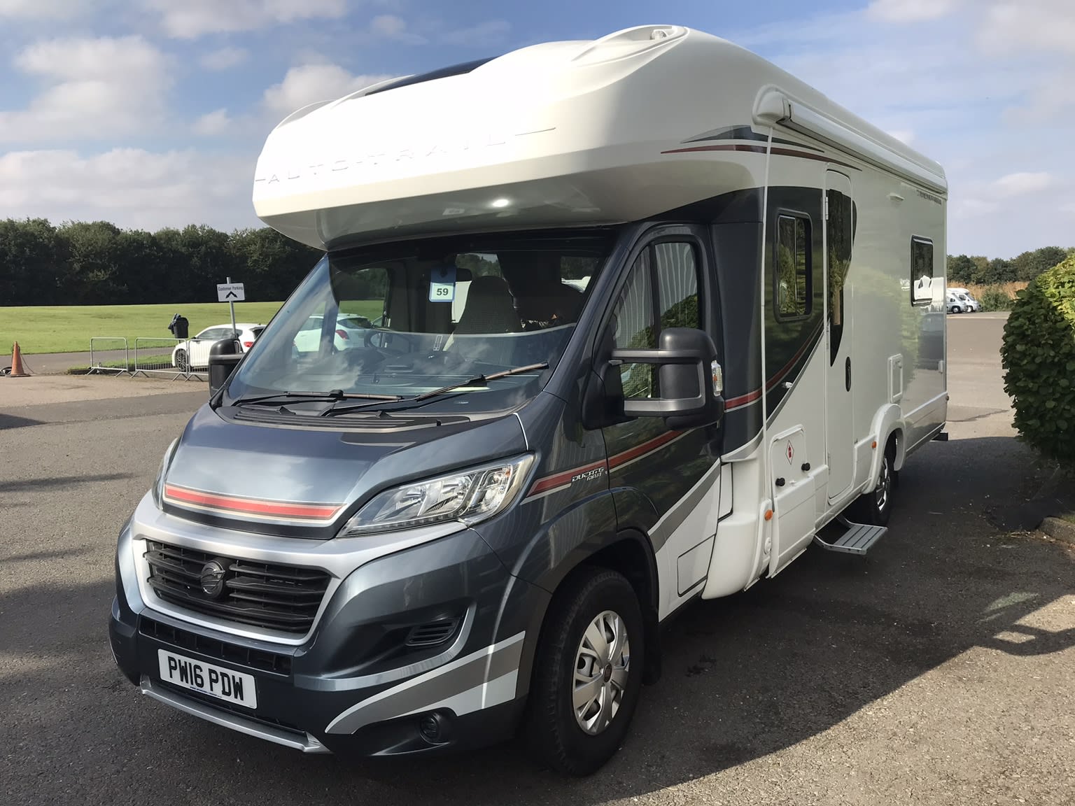 2016 Auto Trail Tracker Rb Grey