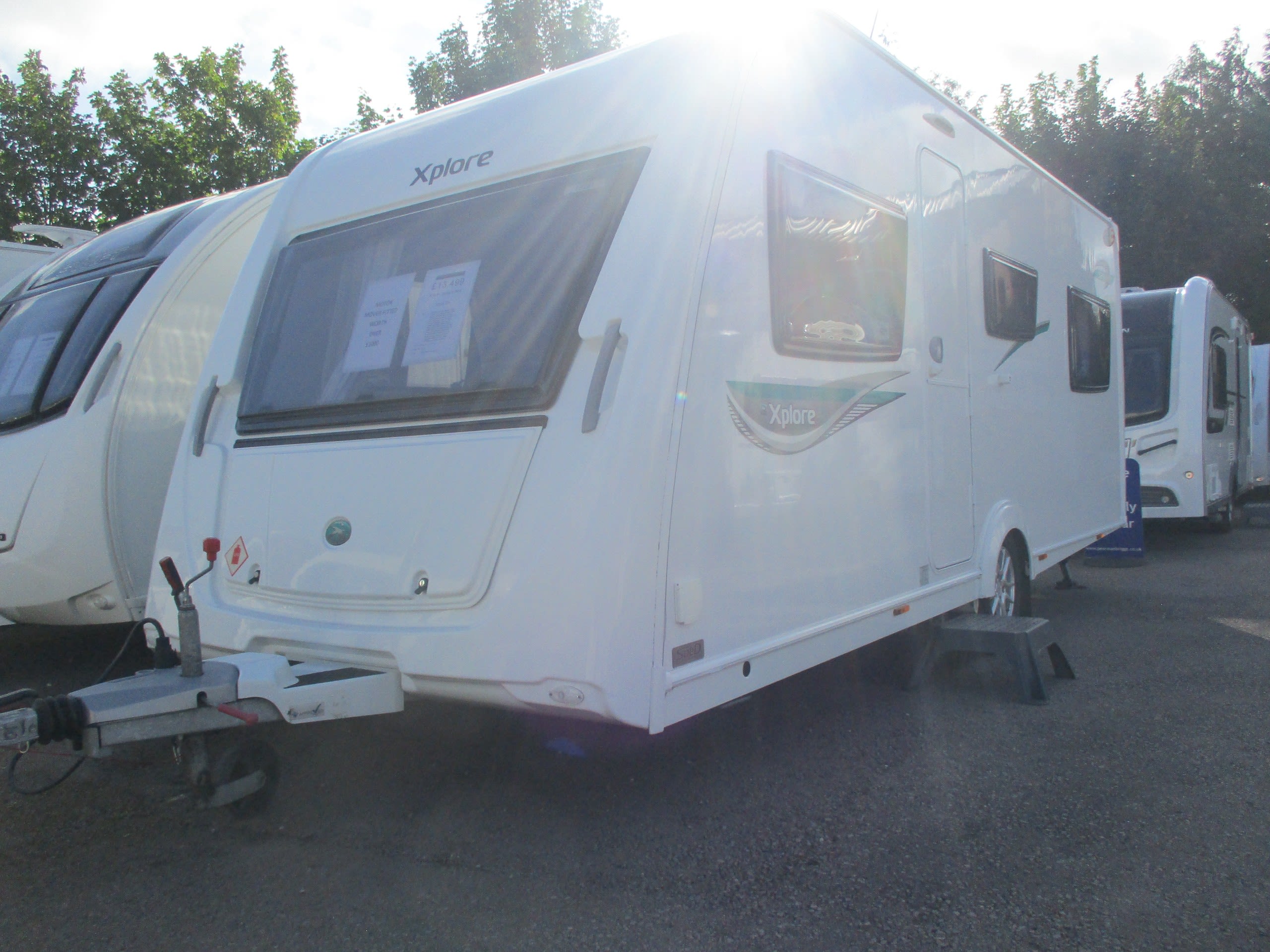 2015 Elddis Xplore White