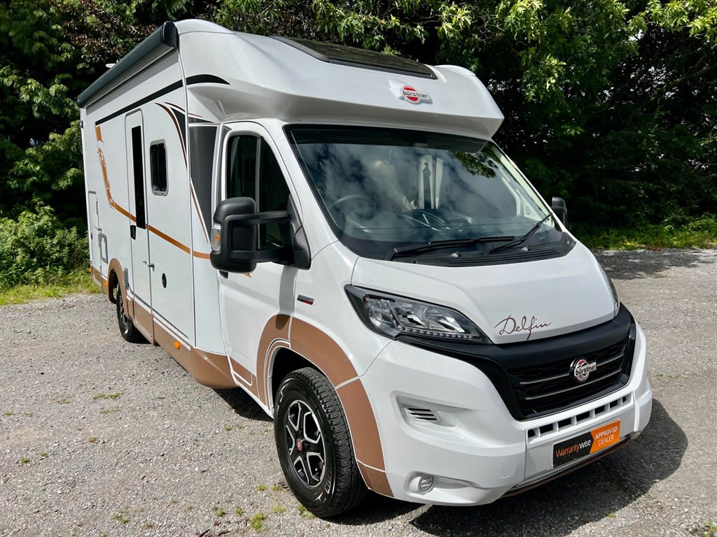 2022 Burstner Delfin White