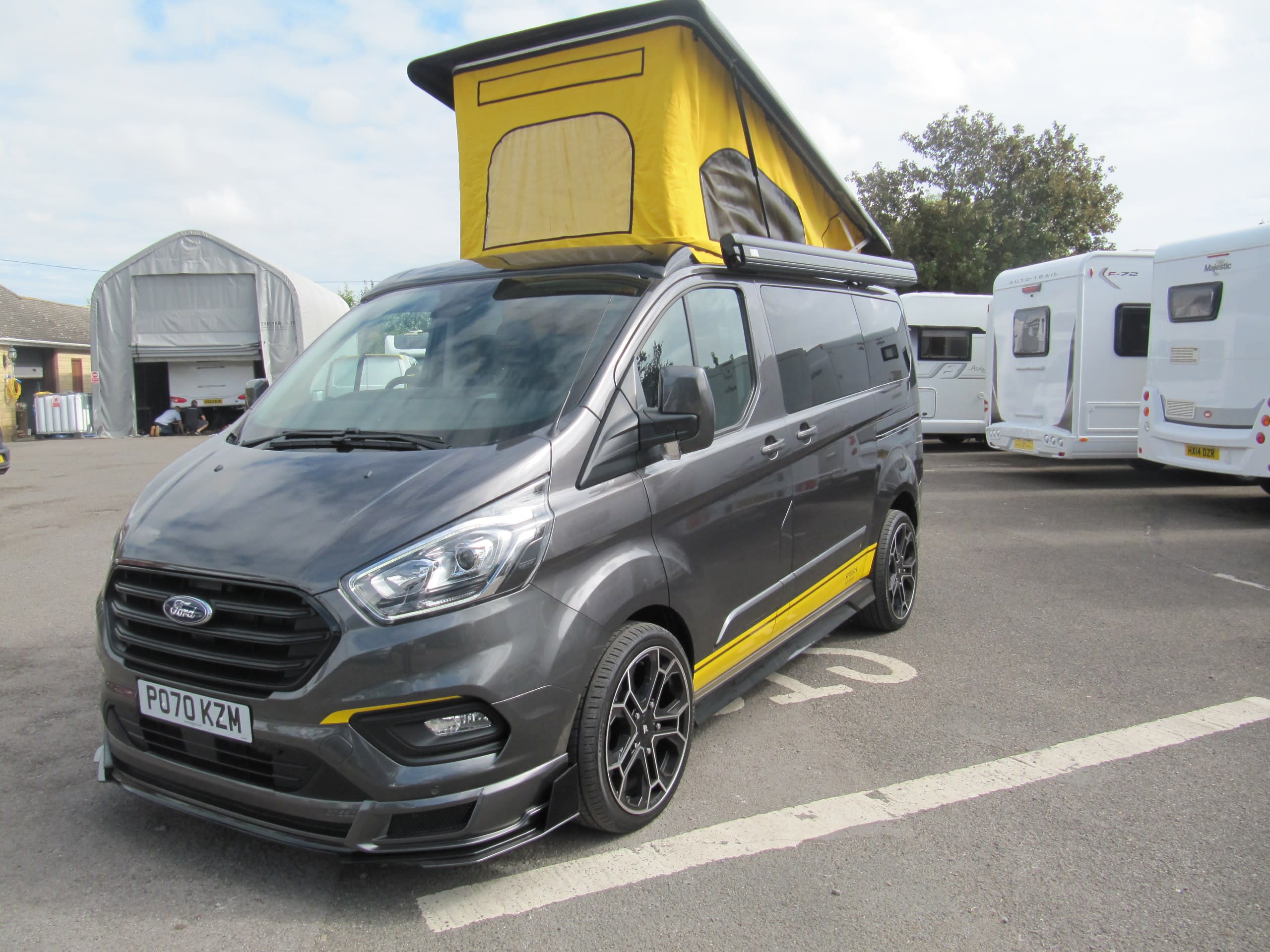 2020 Ford Transit Custom Grey