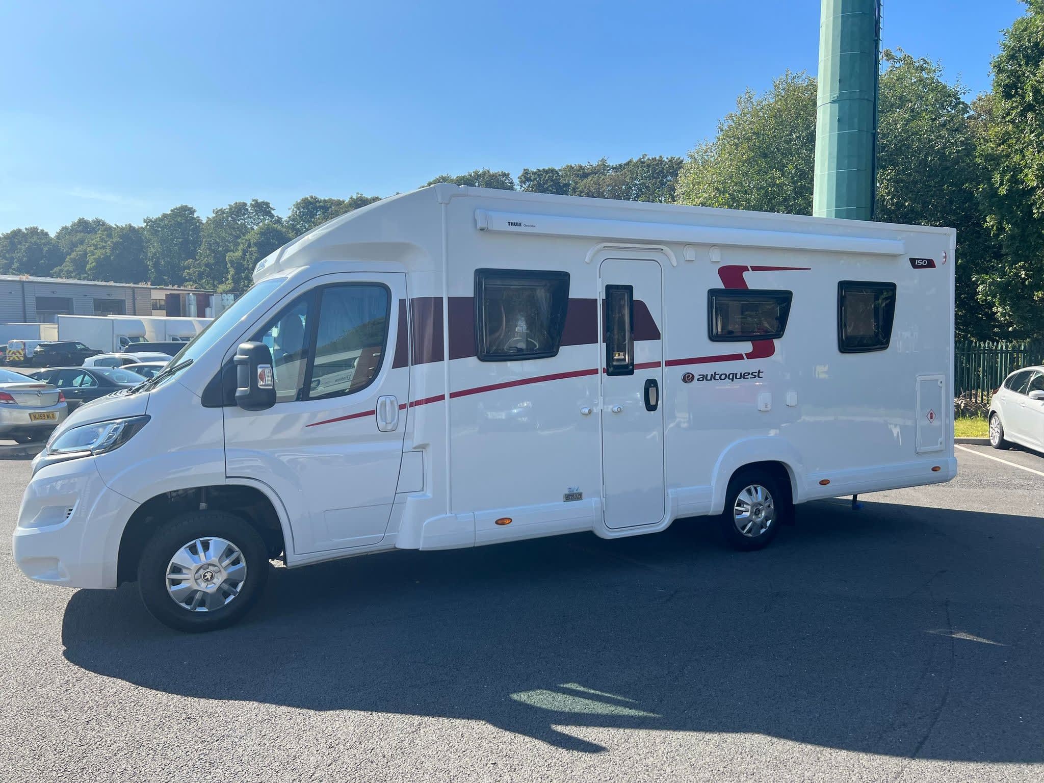 2021 Elddis Autoquest 150 White