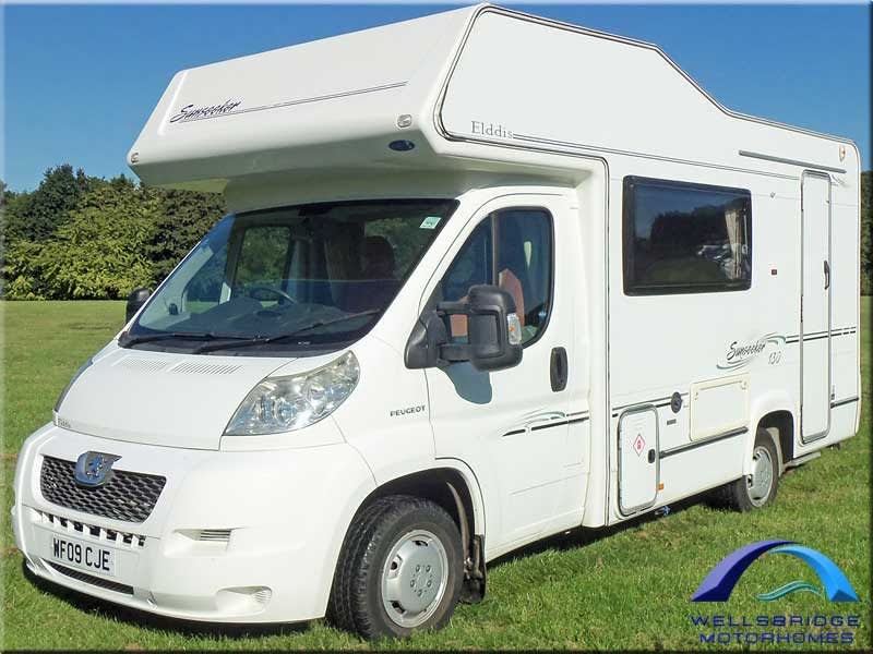 2009 Elddis Sunseeker 130 White