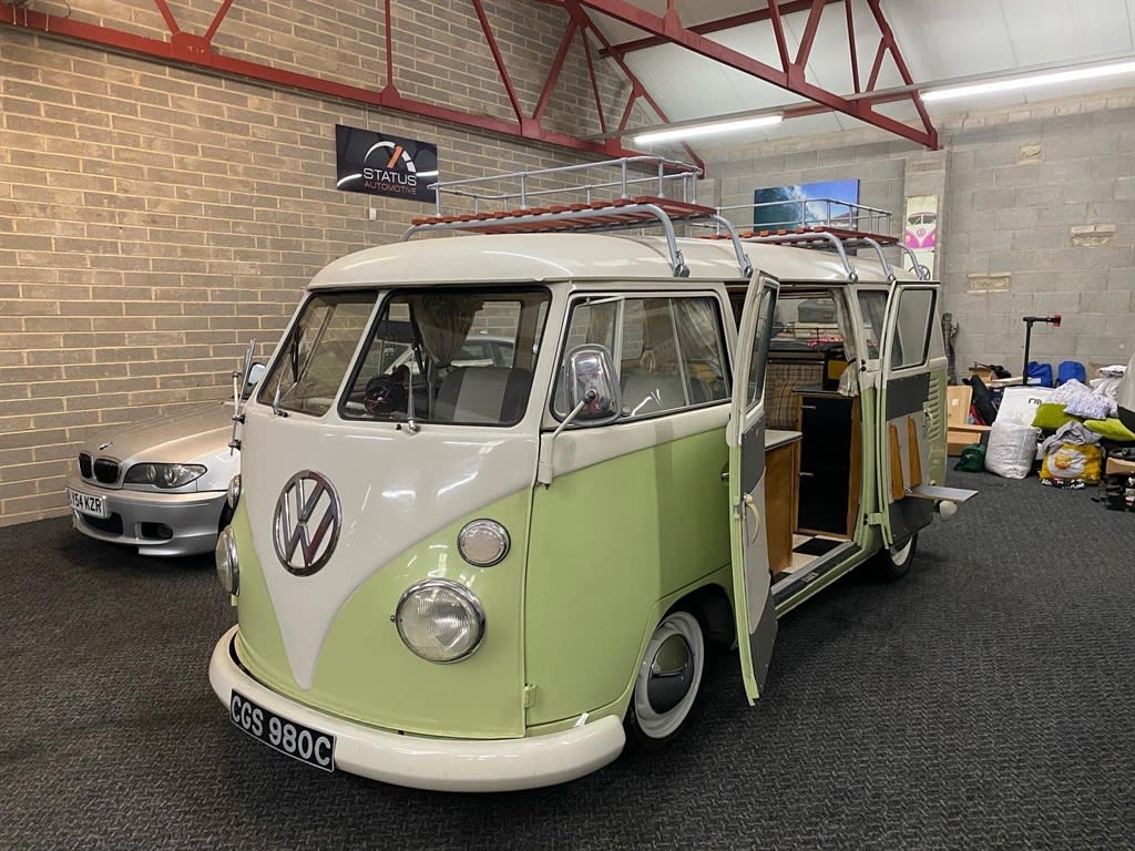 1965 Volkswagen Campervan Green