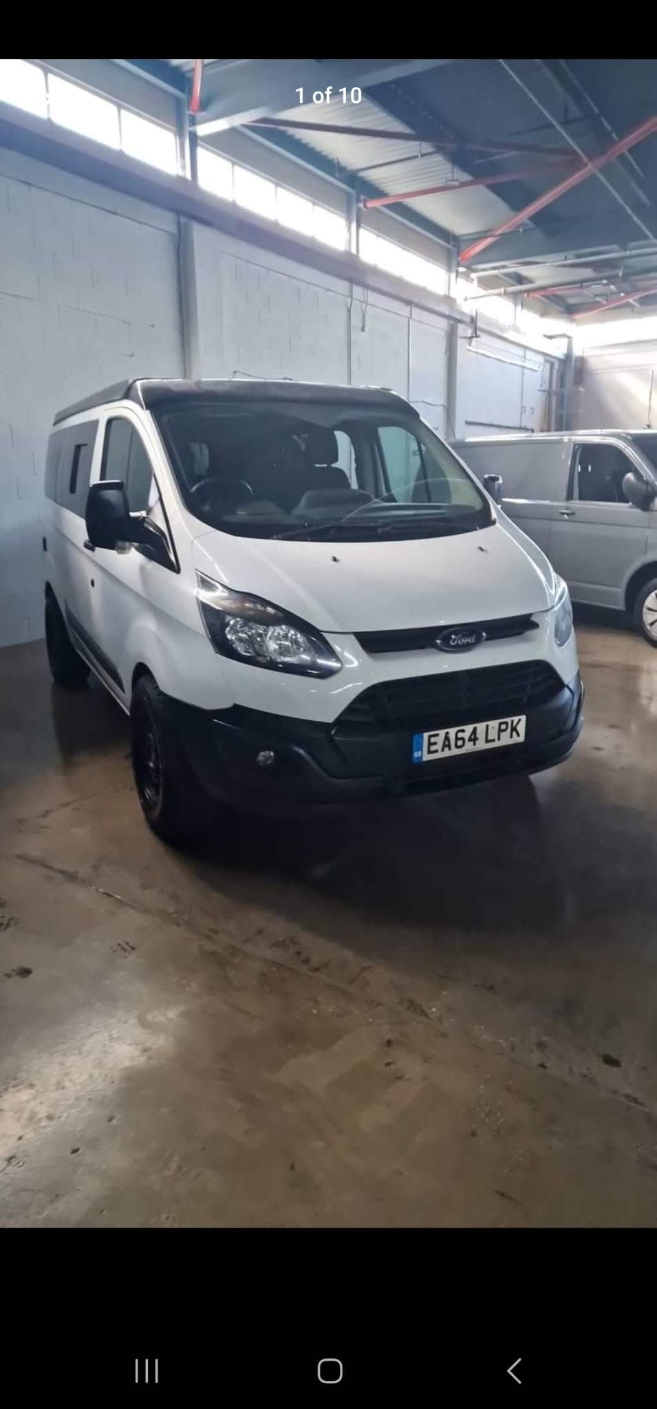 2014 Ford Transit Custom White