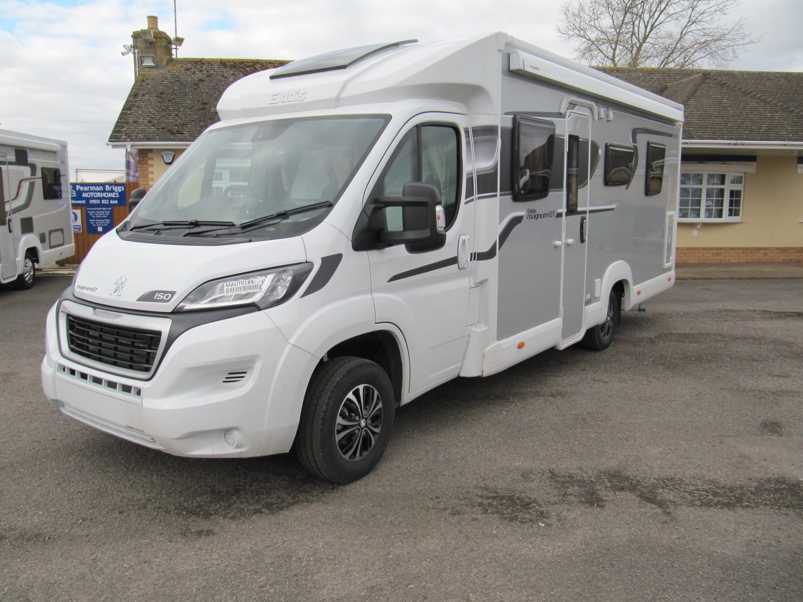 2021 Elddis Autoquest 150 White