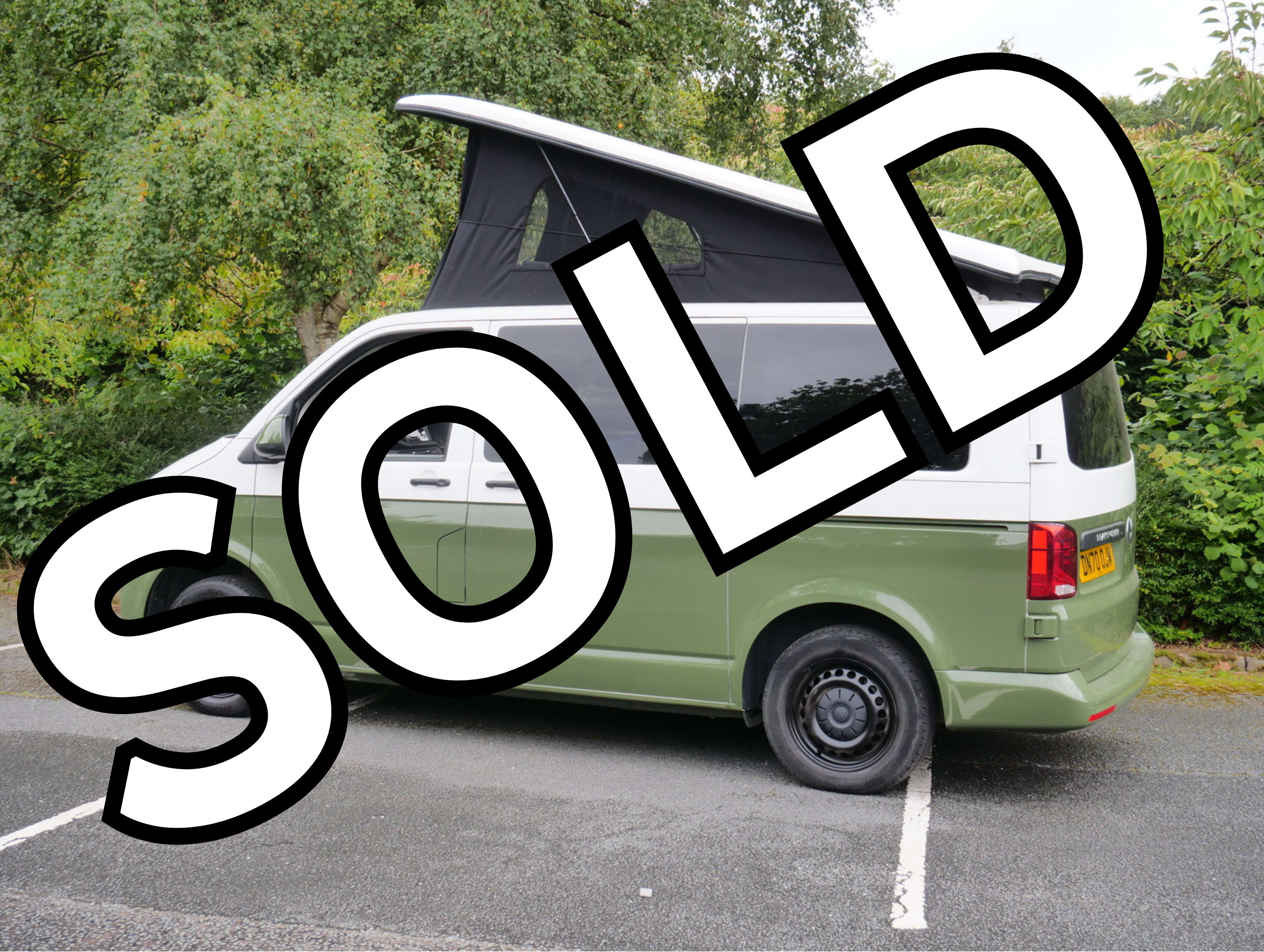 New Stock Arrival - Military Green Two Tone T6.1 Campervan