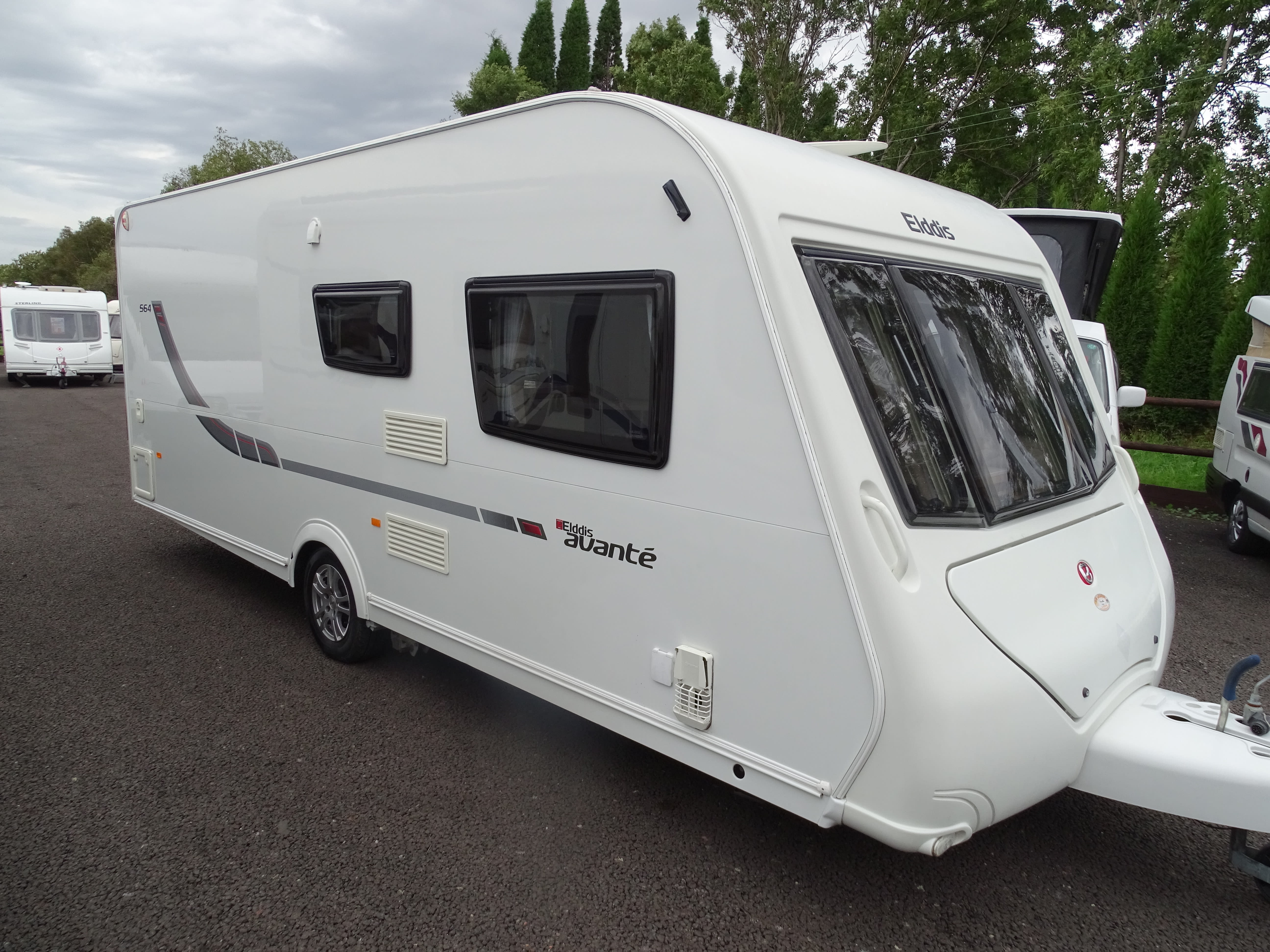 Elddis Avante 564 4 Berth 2012 Single Axle Touring Carava...