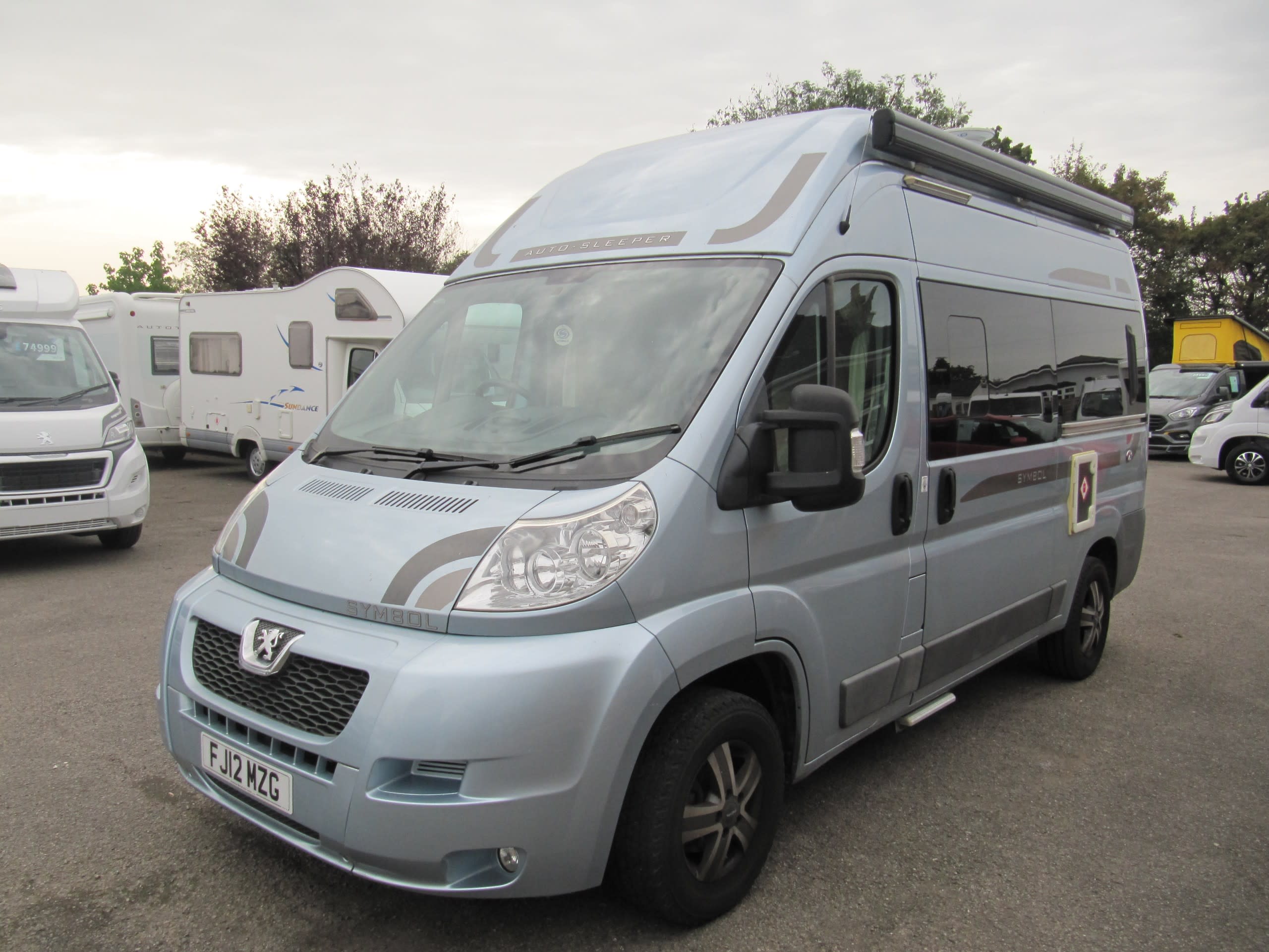 2012 Auto Sleeper Symbol Blue